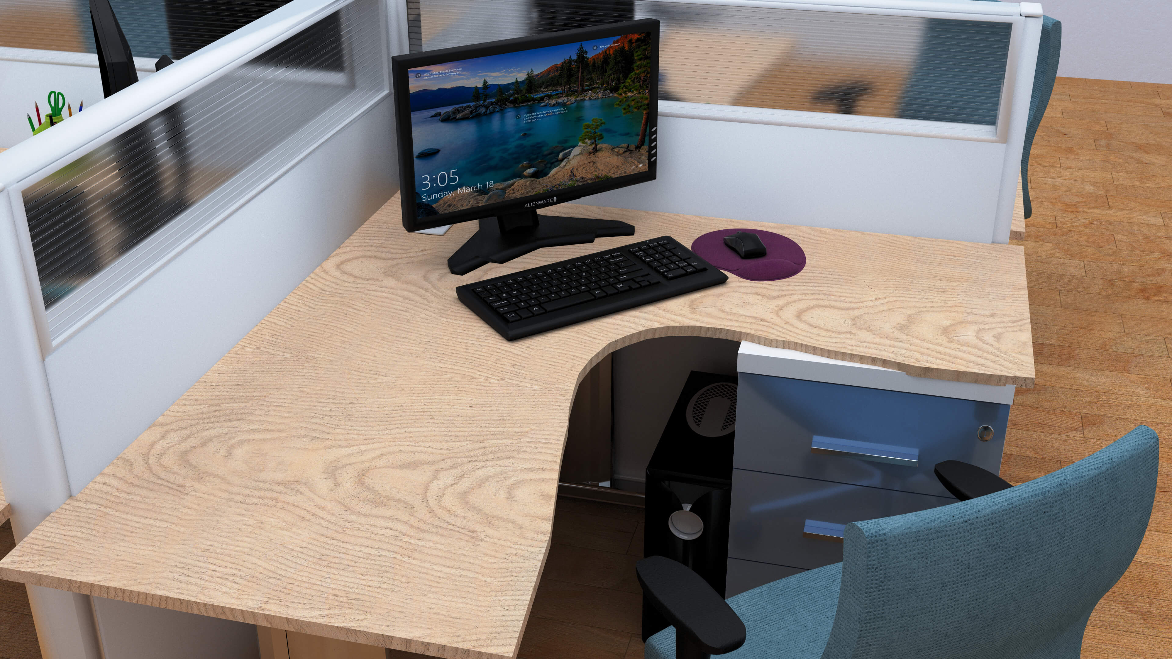 Quad Workstation 8K - 3D Model by Pictorer