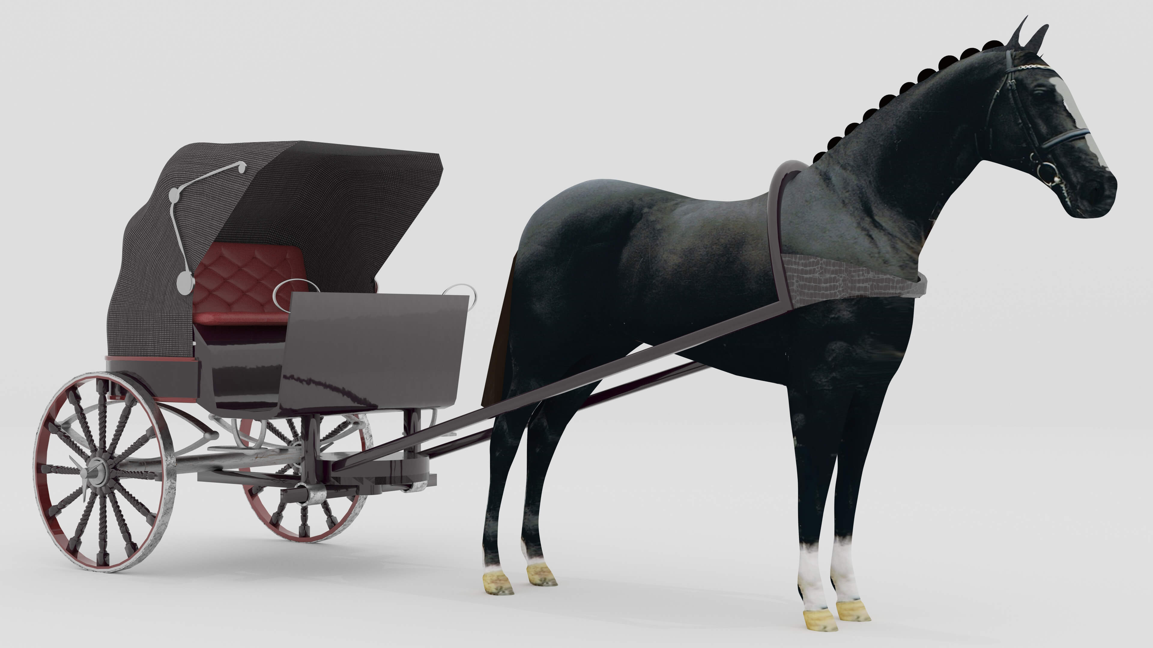 Race Chariot 8K - 3D Model by Pictorer