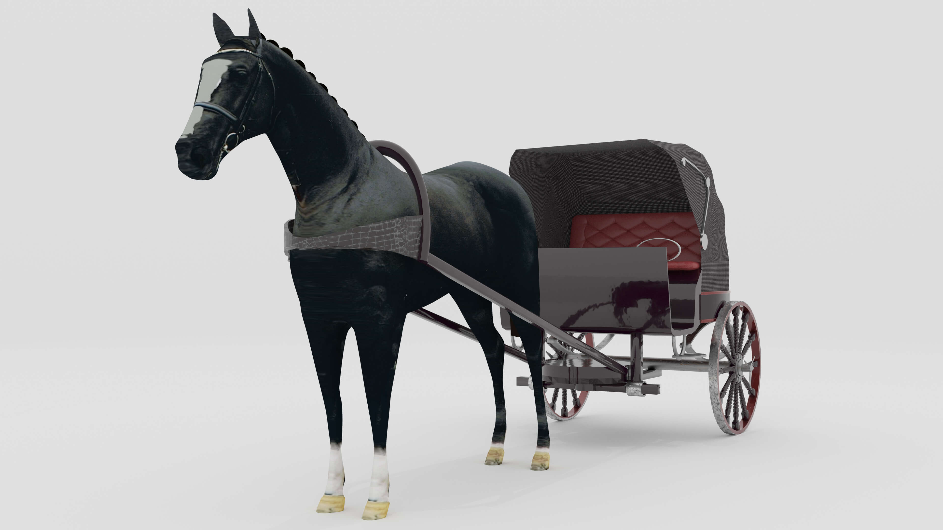 Race Chariot 8K - 3D Model by Pictorer