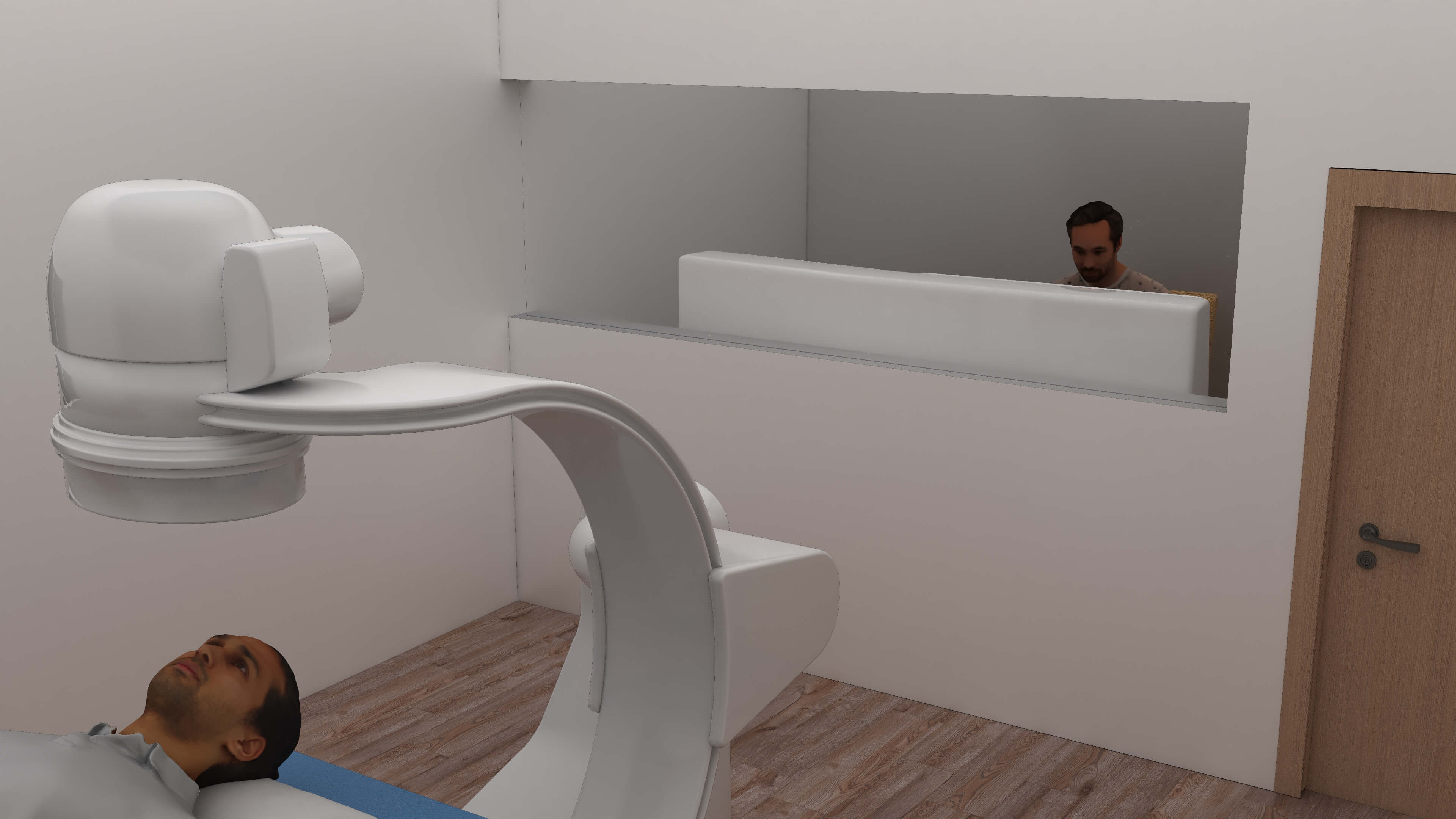 Radiation Therapy 4K - 3D Model by Pictorer