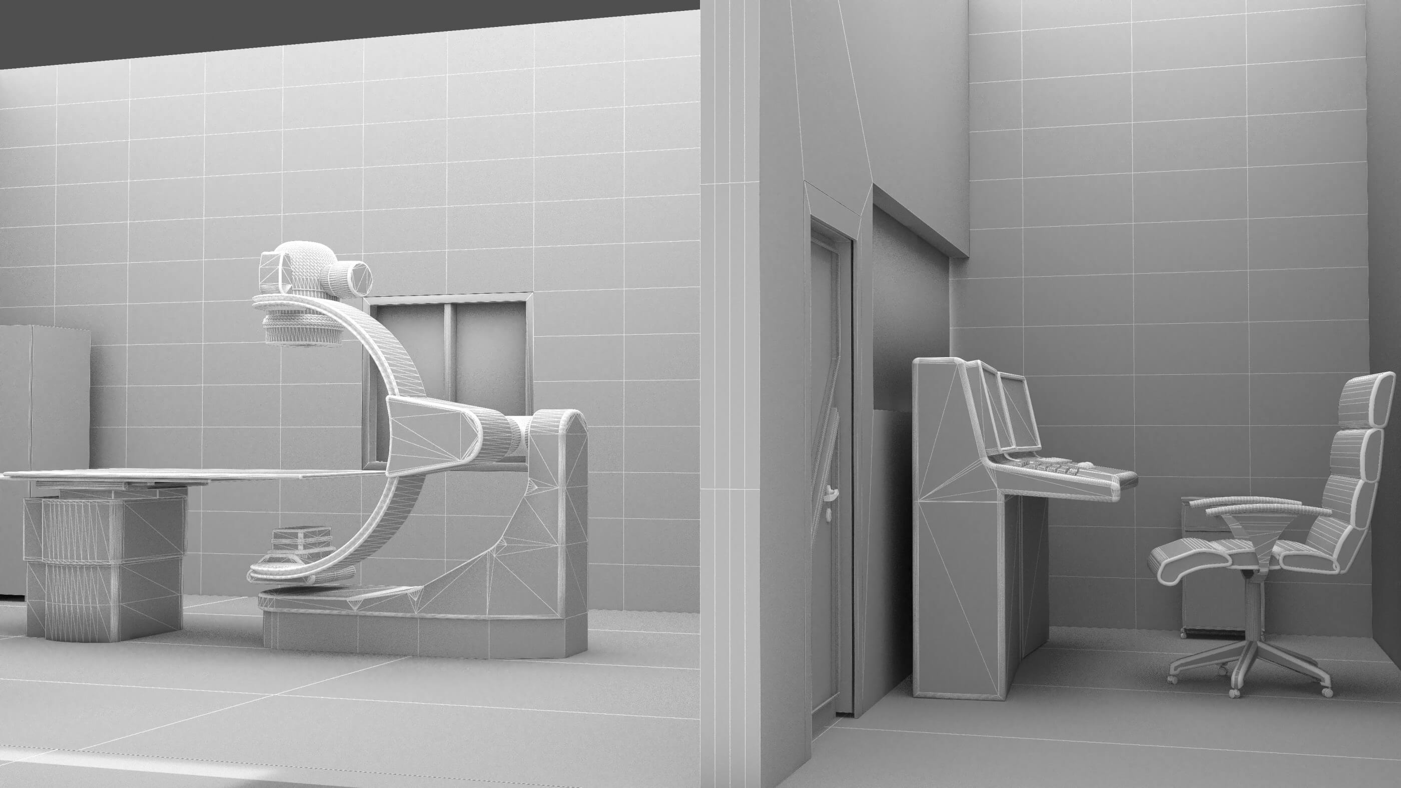 Radiotherapy Unit 4K - 3D Model by Pictorer