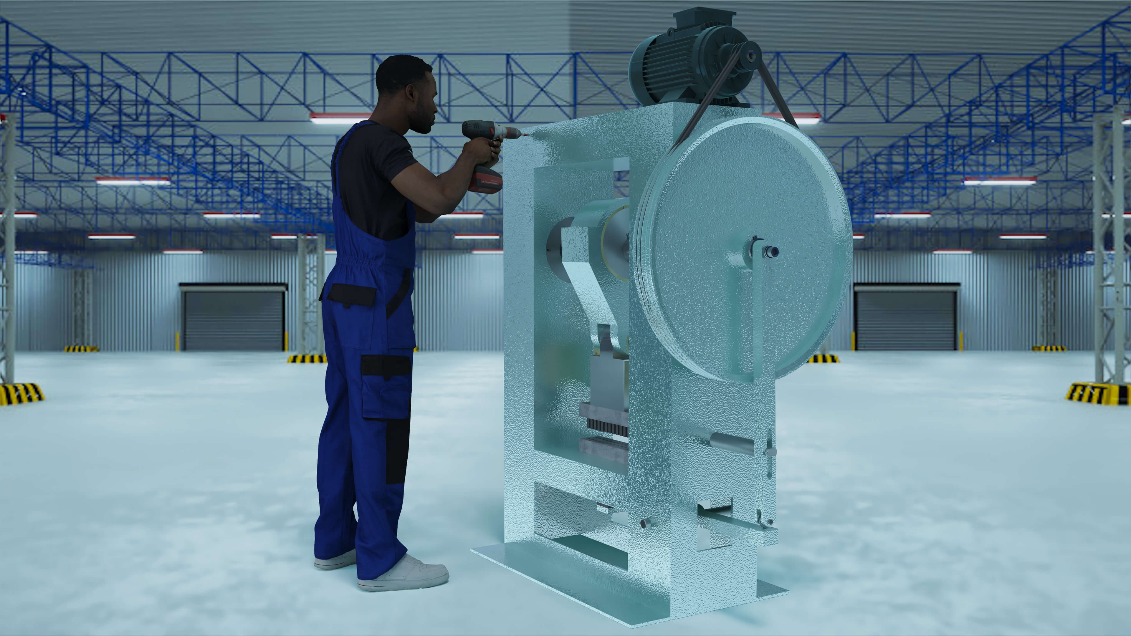 Repairman 4K - 3D Model by Pictorer