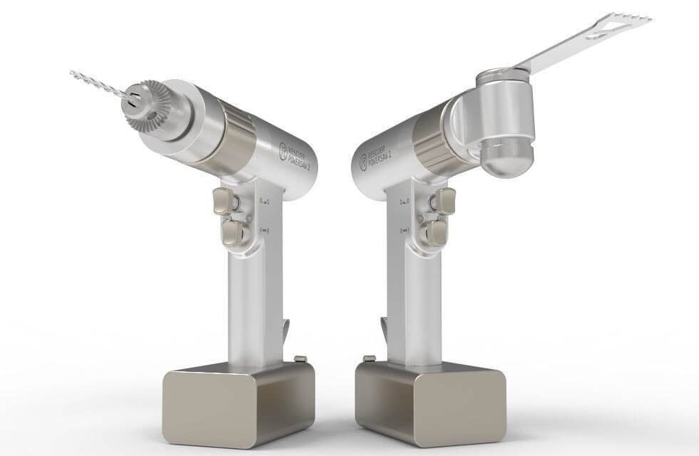 Rescuer Powersaw 2 - Surgical Powersaw Set 3D Model by Pictorer