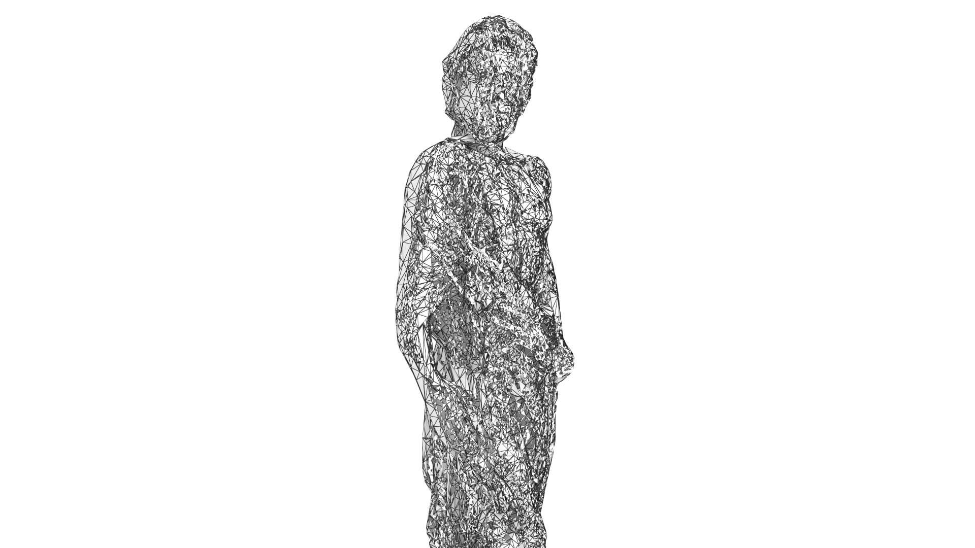 Roman Emperor Statue - 3D Model by Pictorer