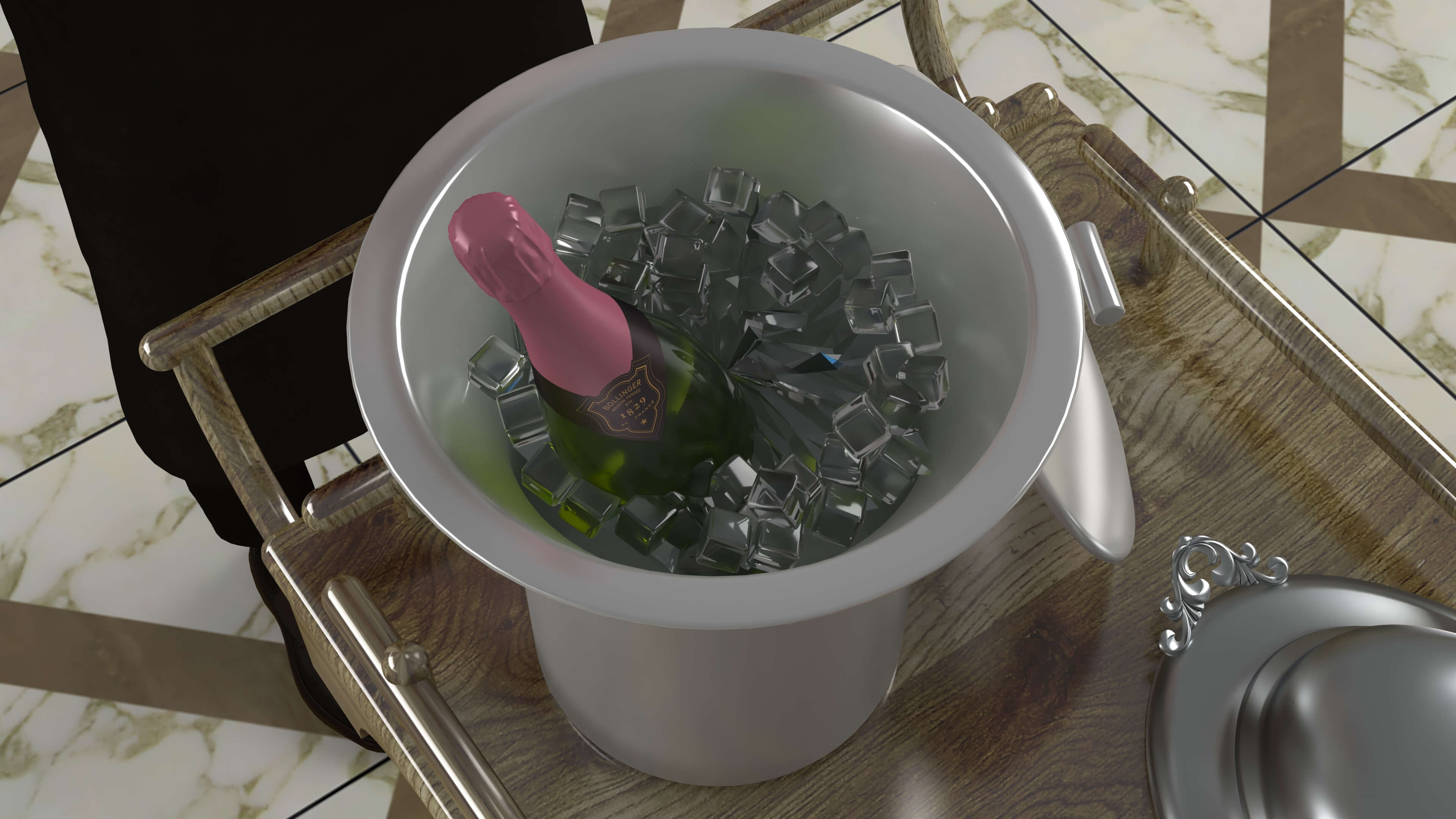 Room Service 4K - 3D Model by Pictorer