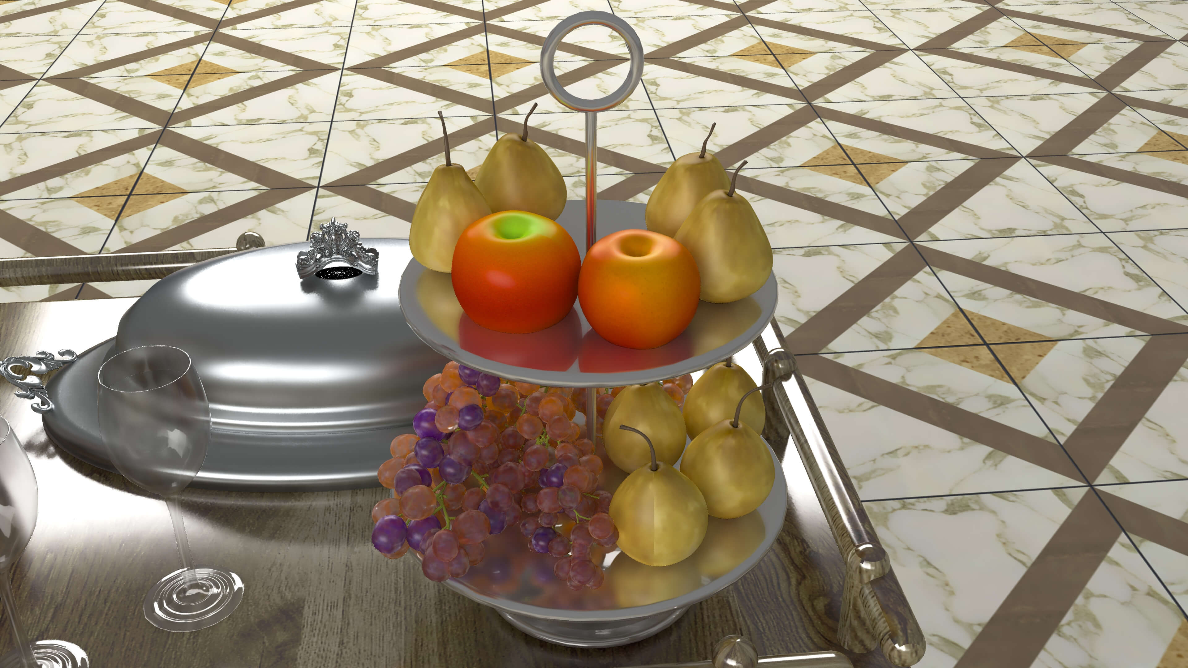 Room Service 4K - 3D Model by Pictorer