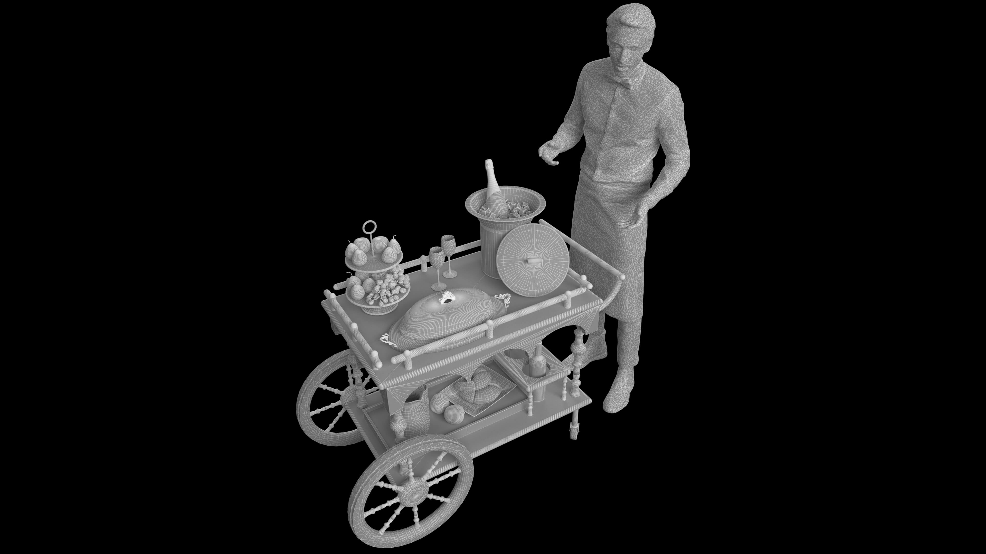 Room Service 4K - 3D Model by Pictorer