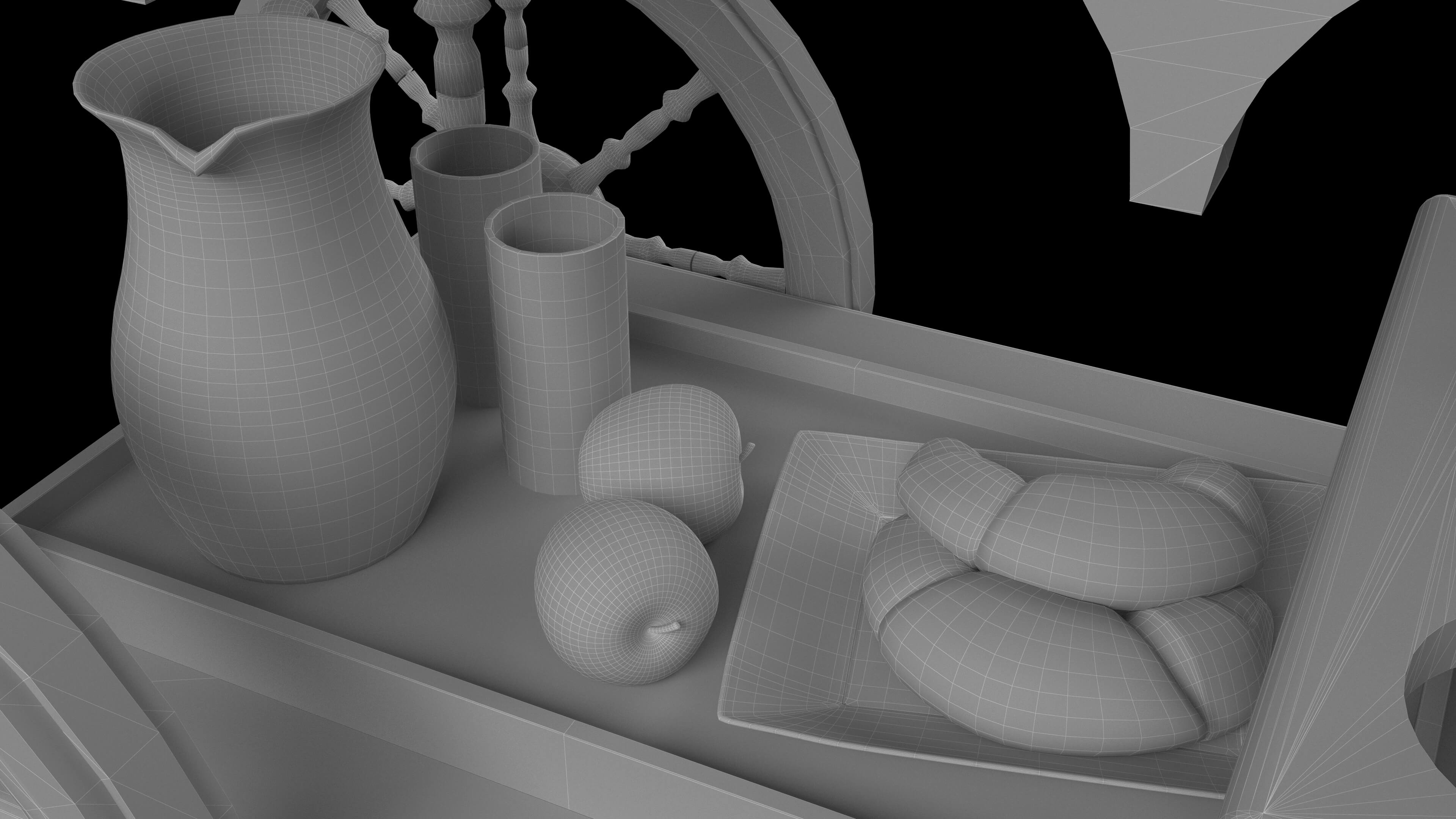 Room Service 4K - 3D Model by Pictorer