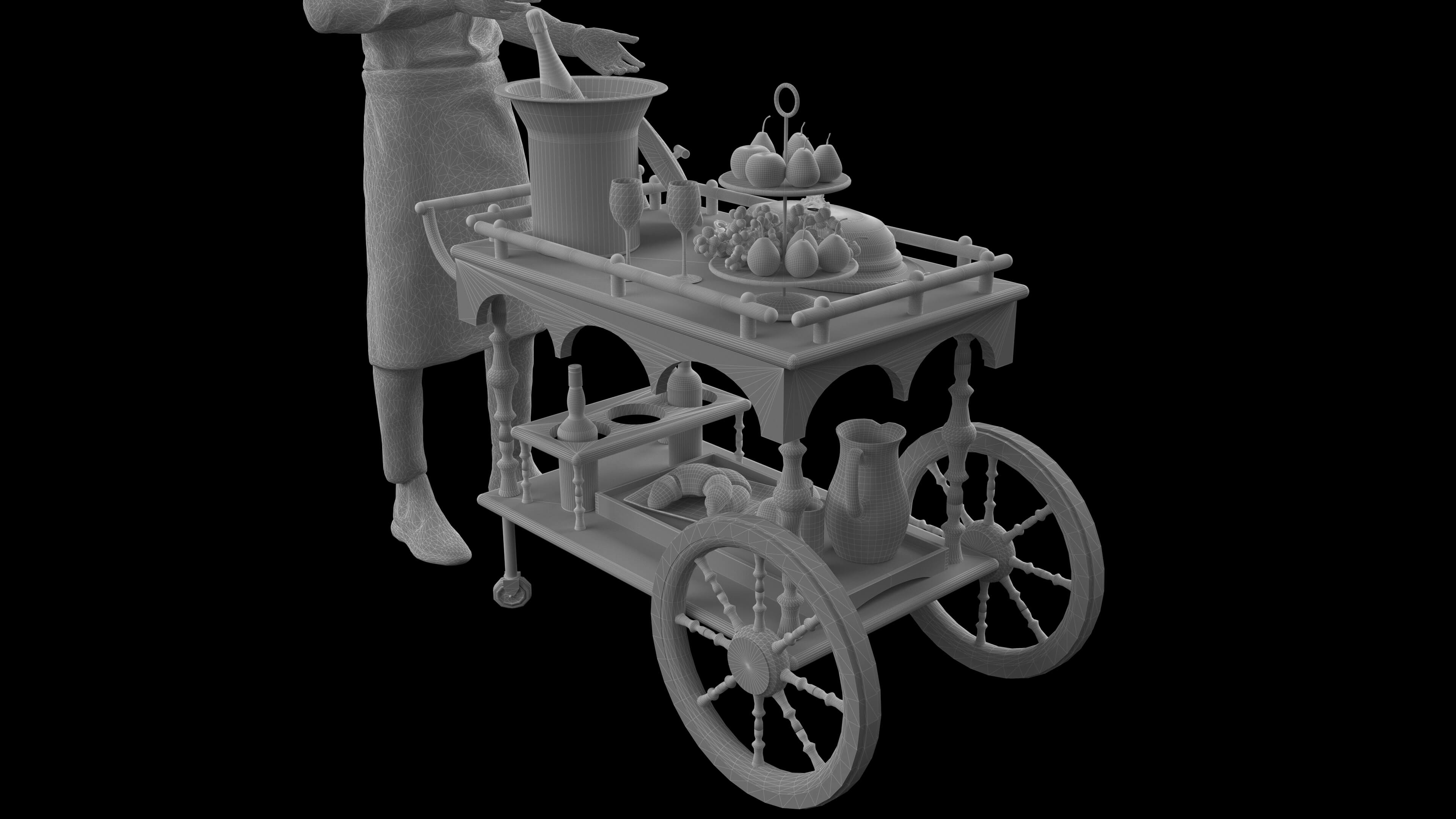 Room Service 4K - 3D Model by Pictorer