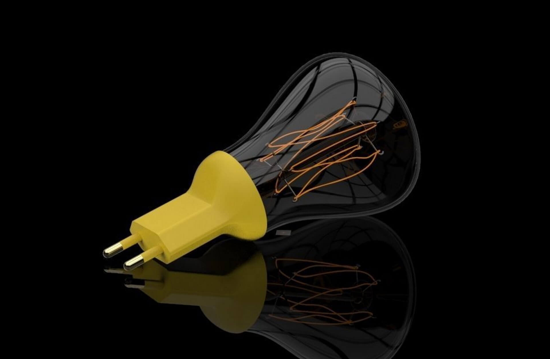 Rustic Plug Bulb - 3D Model by Pictorer