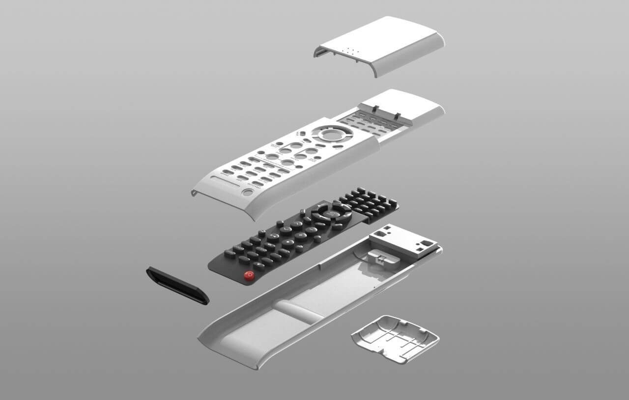 Samsung Hi-Fi Remote Control 3D Model by Pictorer