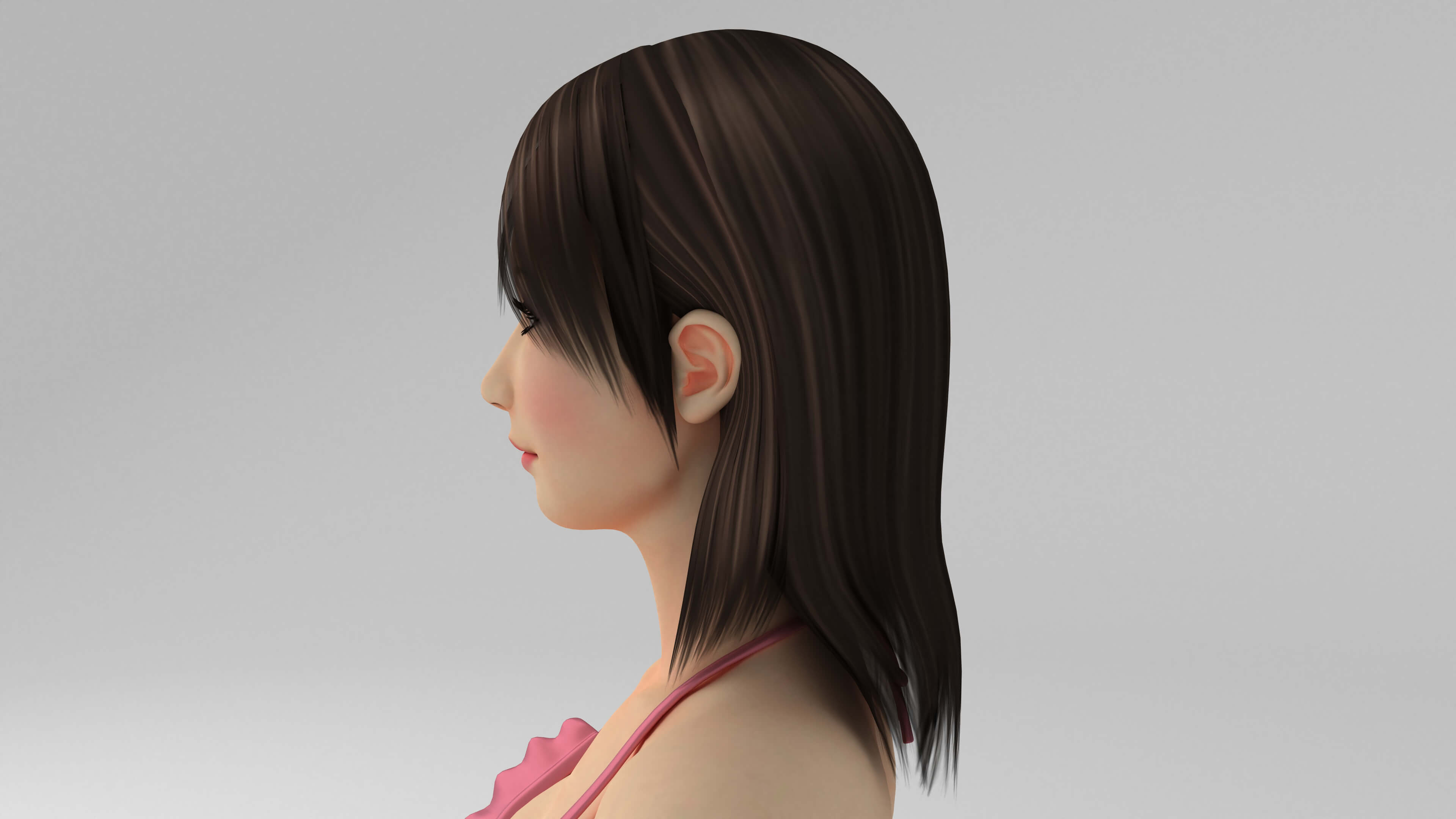 Seductive Girl 3d Model By Pictorer 3717