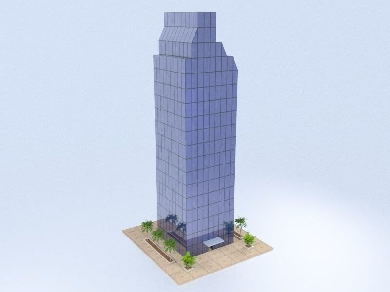 City Skyscraper - 3D Model by Pictorer