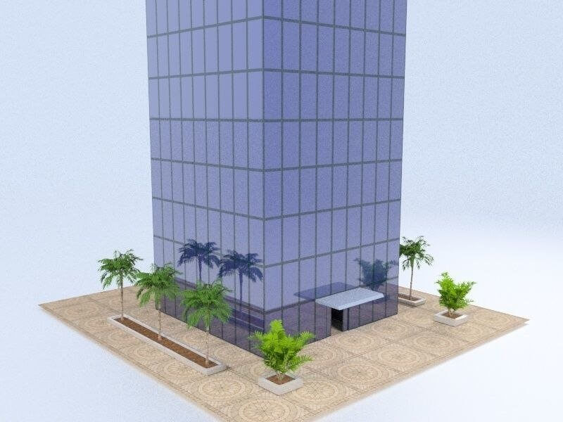 City Skyscraper - 3D Model by Pictorer