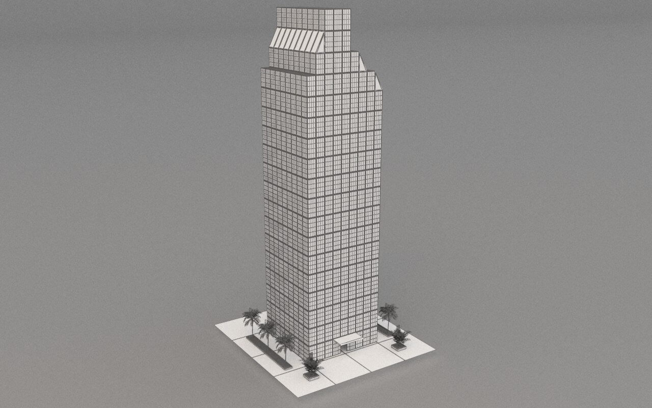 City Skyscraper - 3D Model by Pictorer