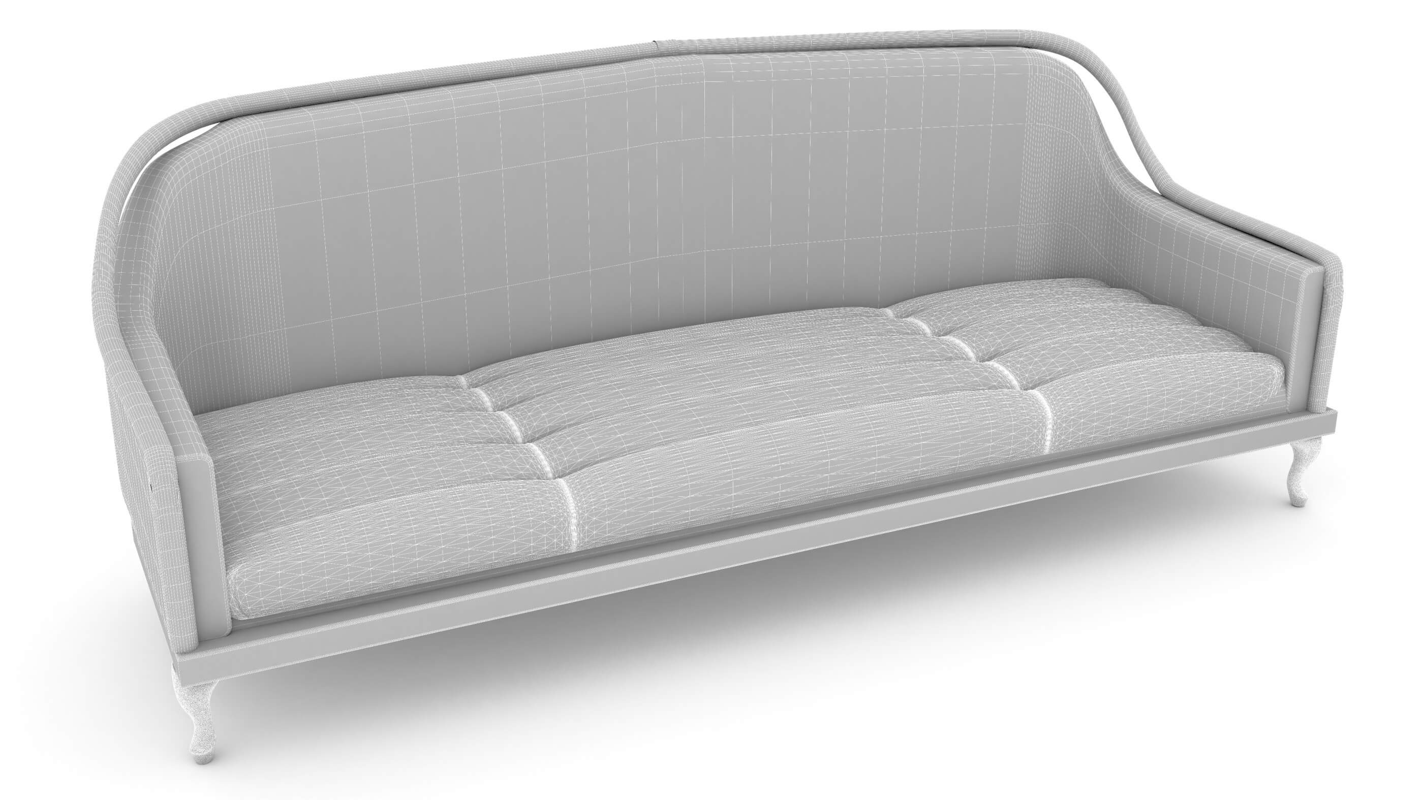 Sofa Moonlight 4K - 3D Model by Pictorer