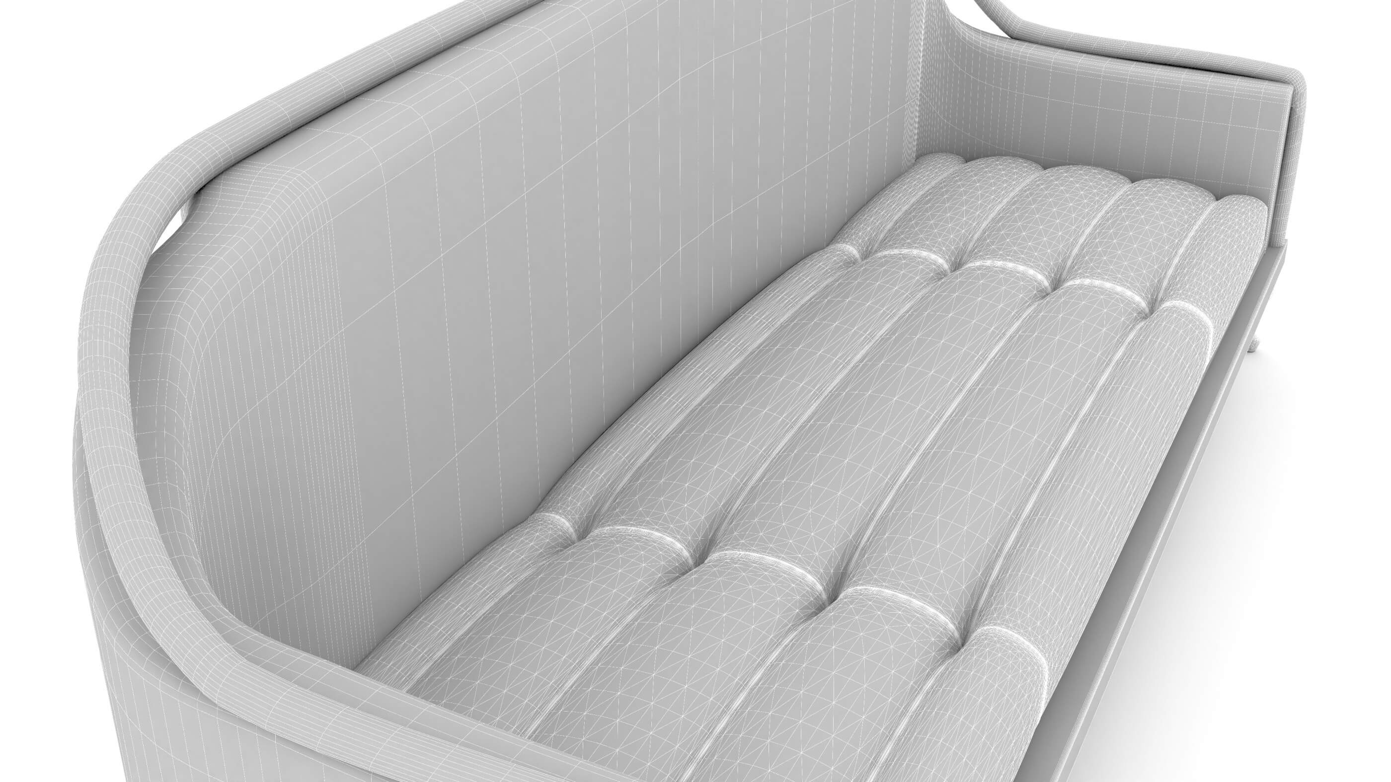 Sofa Moonlight 4K - 3D Model by Pictorer