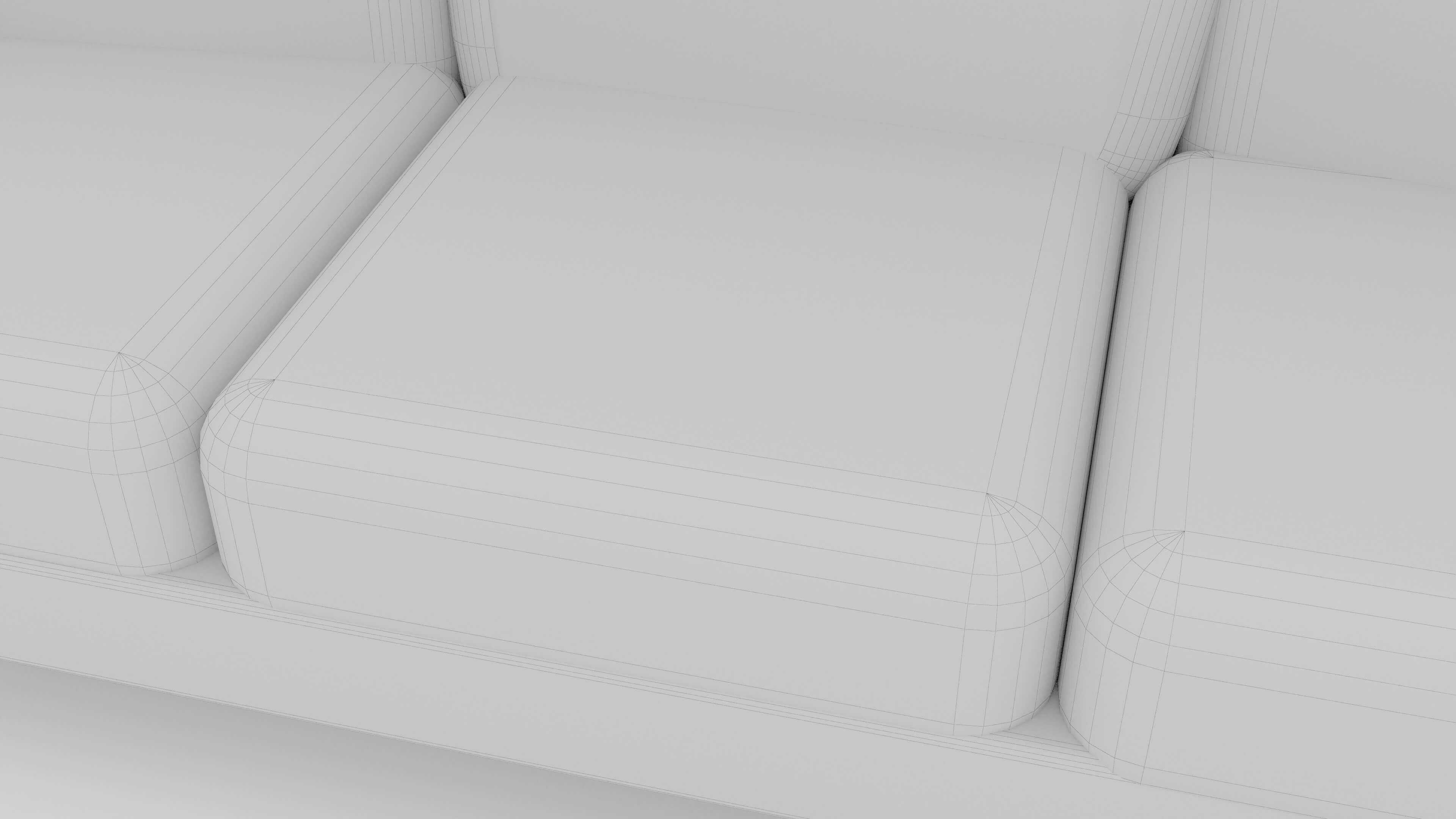 Sofa Retro 8K - 3D Model by Pictorer