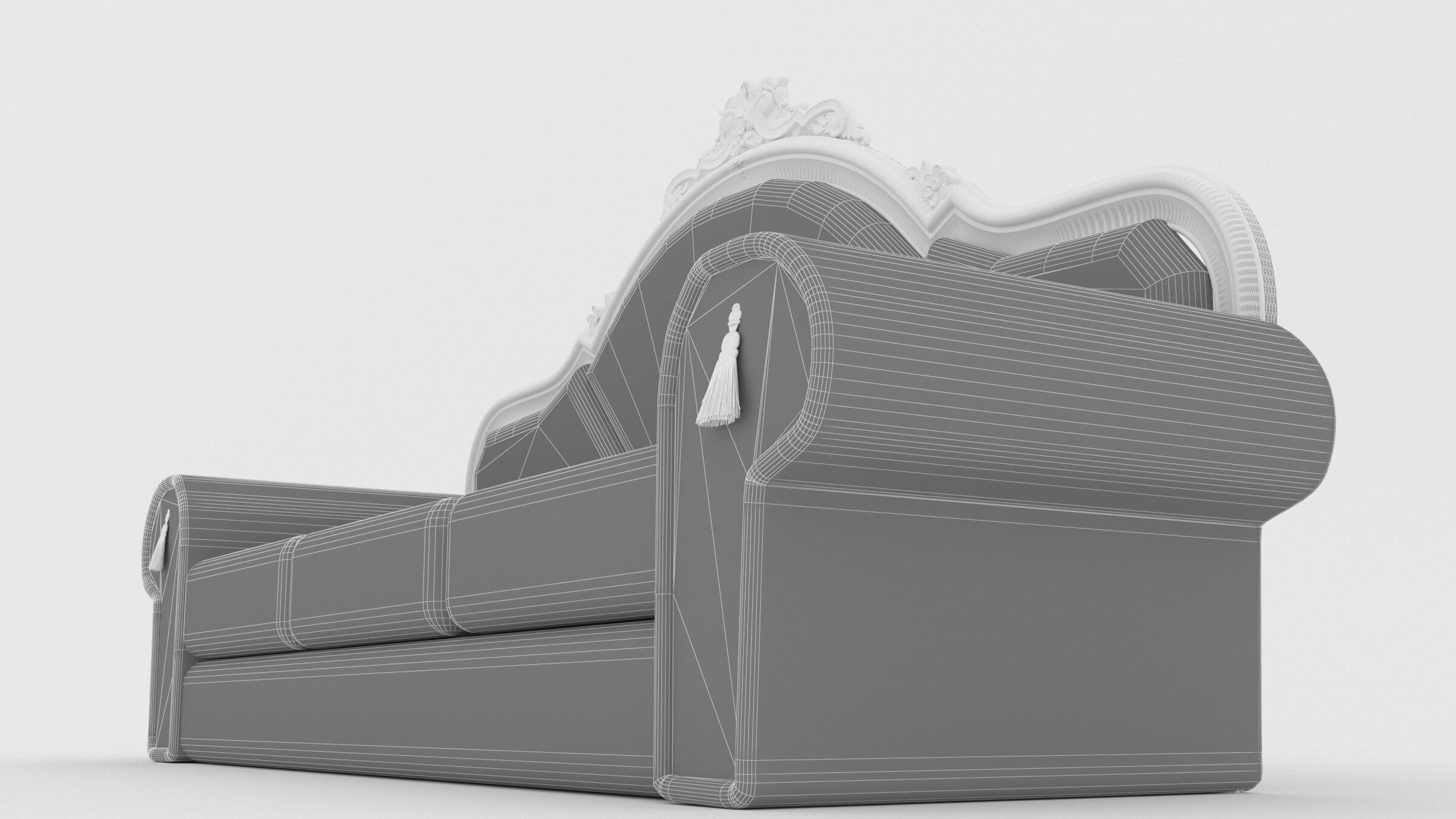 Sofa Rising Sun 4K - 3D Model by Pictorer