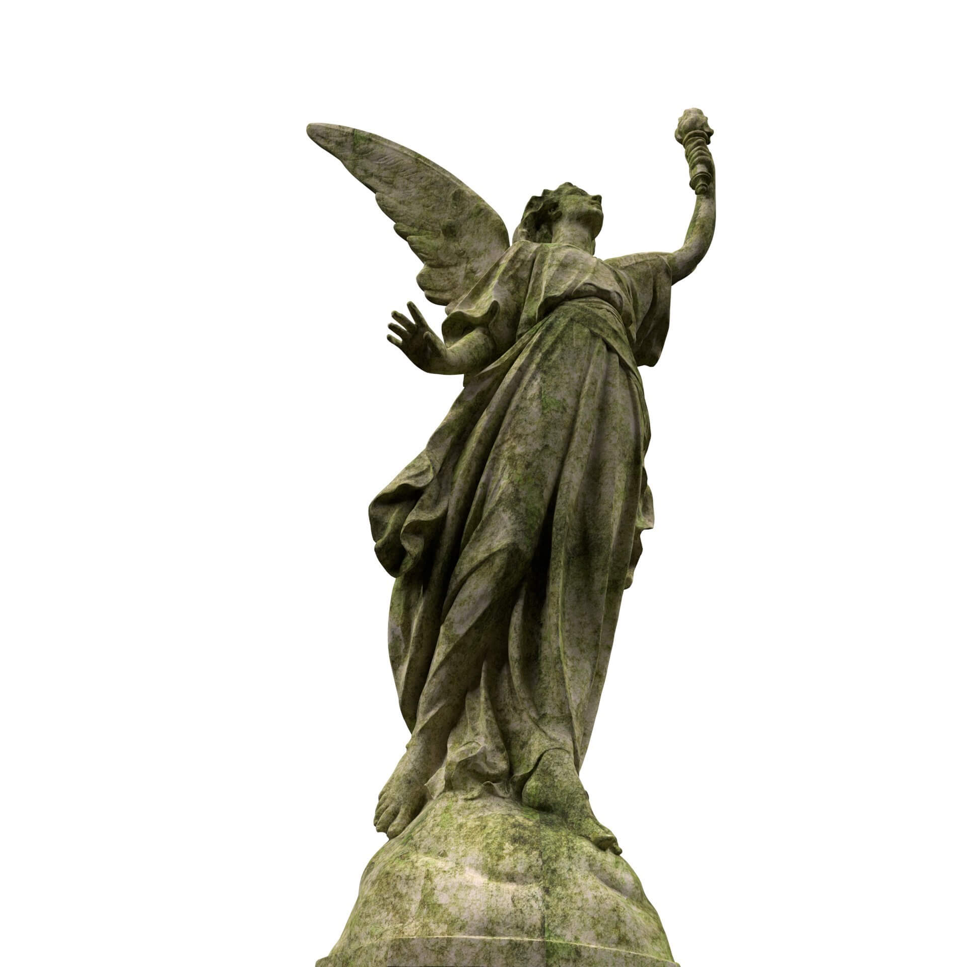 Statue of Lady Geo - 3D Model by Pictorer