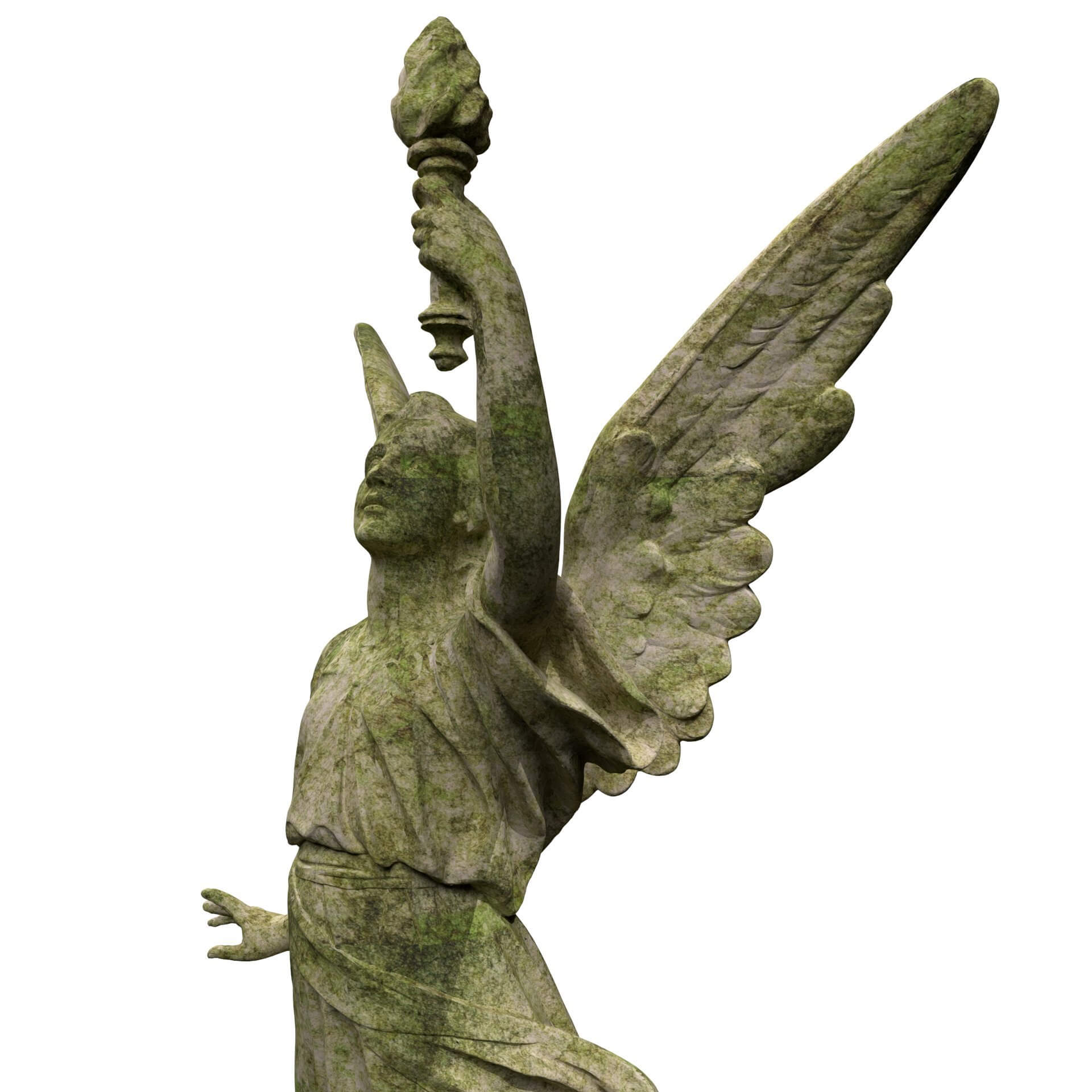 Statue of Lady Geo - 3D Model by Pictorer