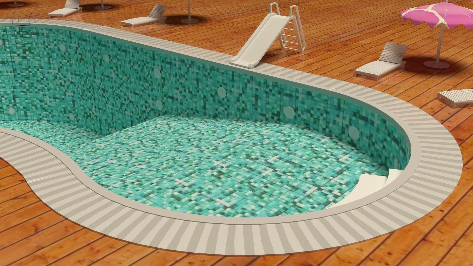 Swimming Pool - 3D Model by Pictorer