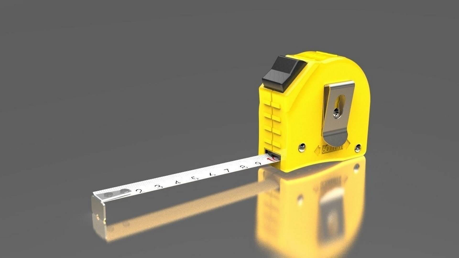 Tape Measure - 3D Model by Pictorer
