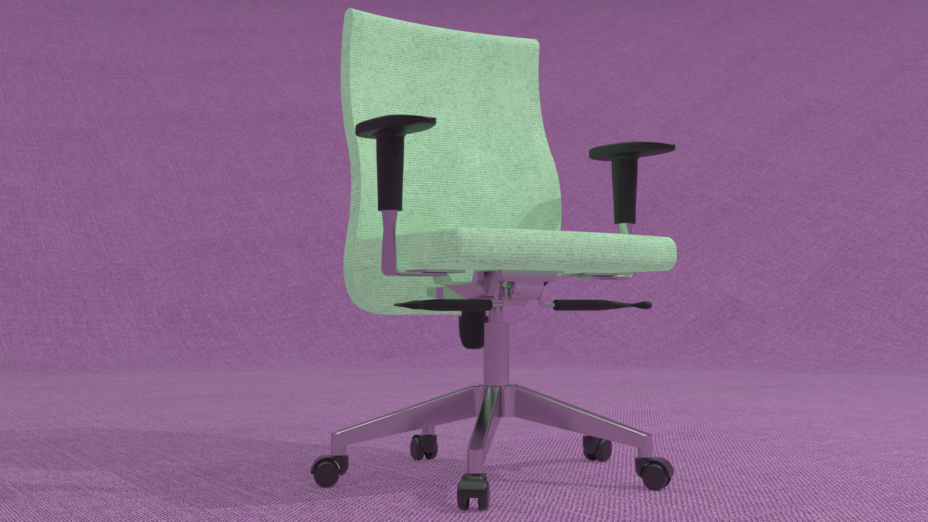 Office Task Chair - 3D Model by Pictorer