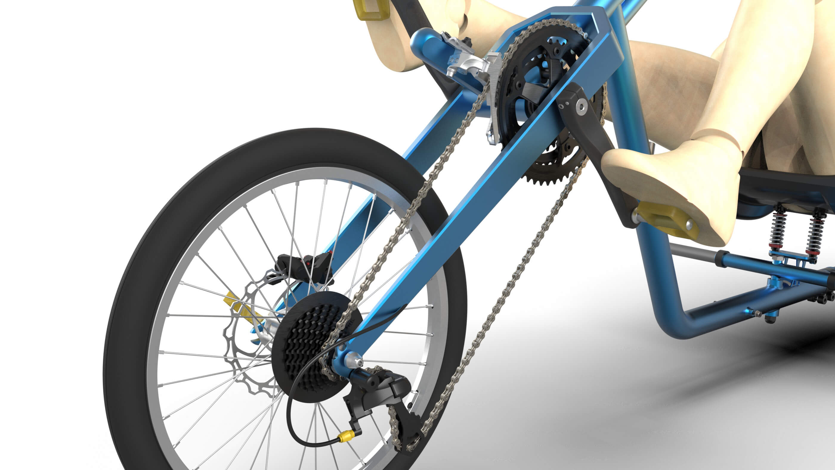 T-Bike Velocar 4K 3D Model by Pictorer