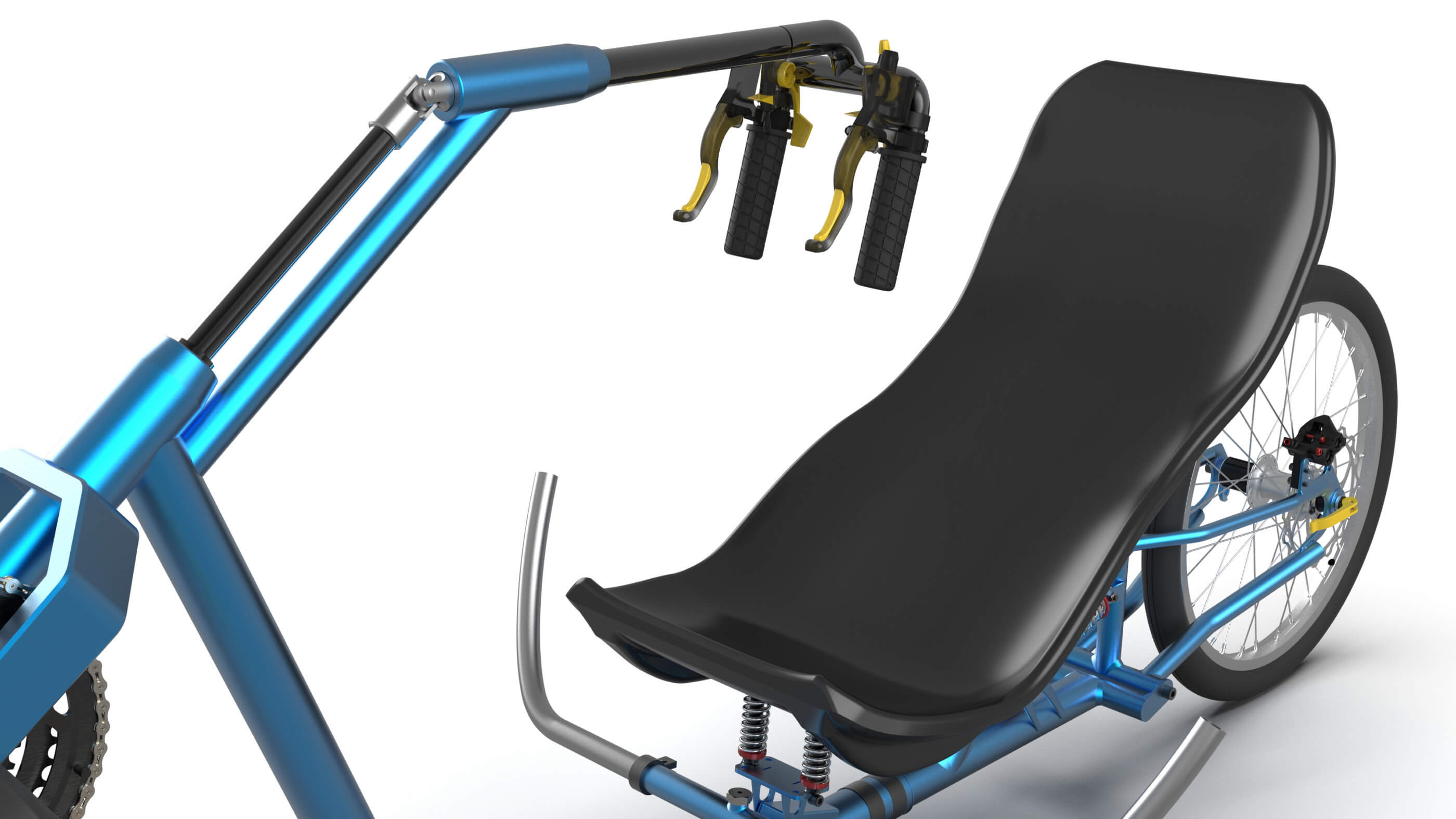 T-Bike Velocar 4K 3D Model by Pictorer