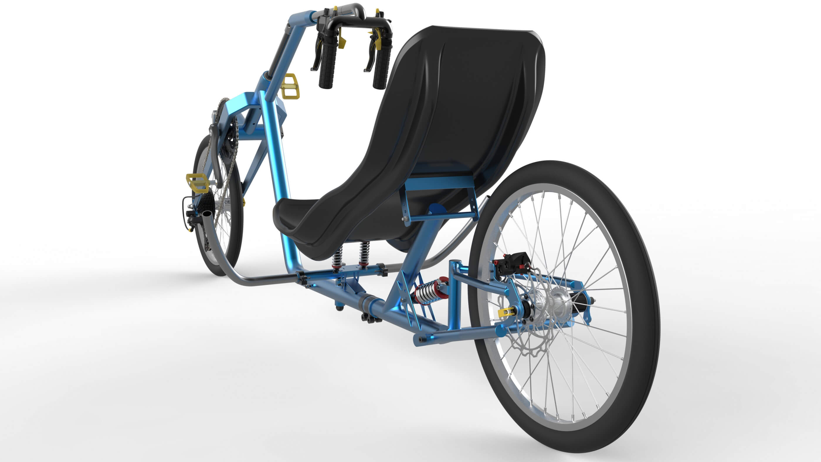 T-Bike Velocar 4K 3D Model by Pictorer