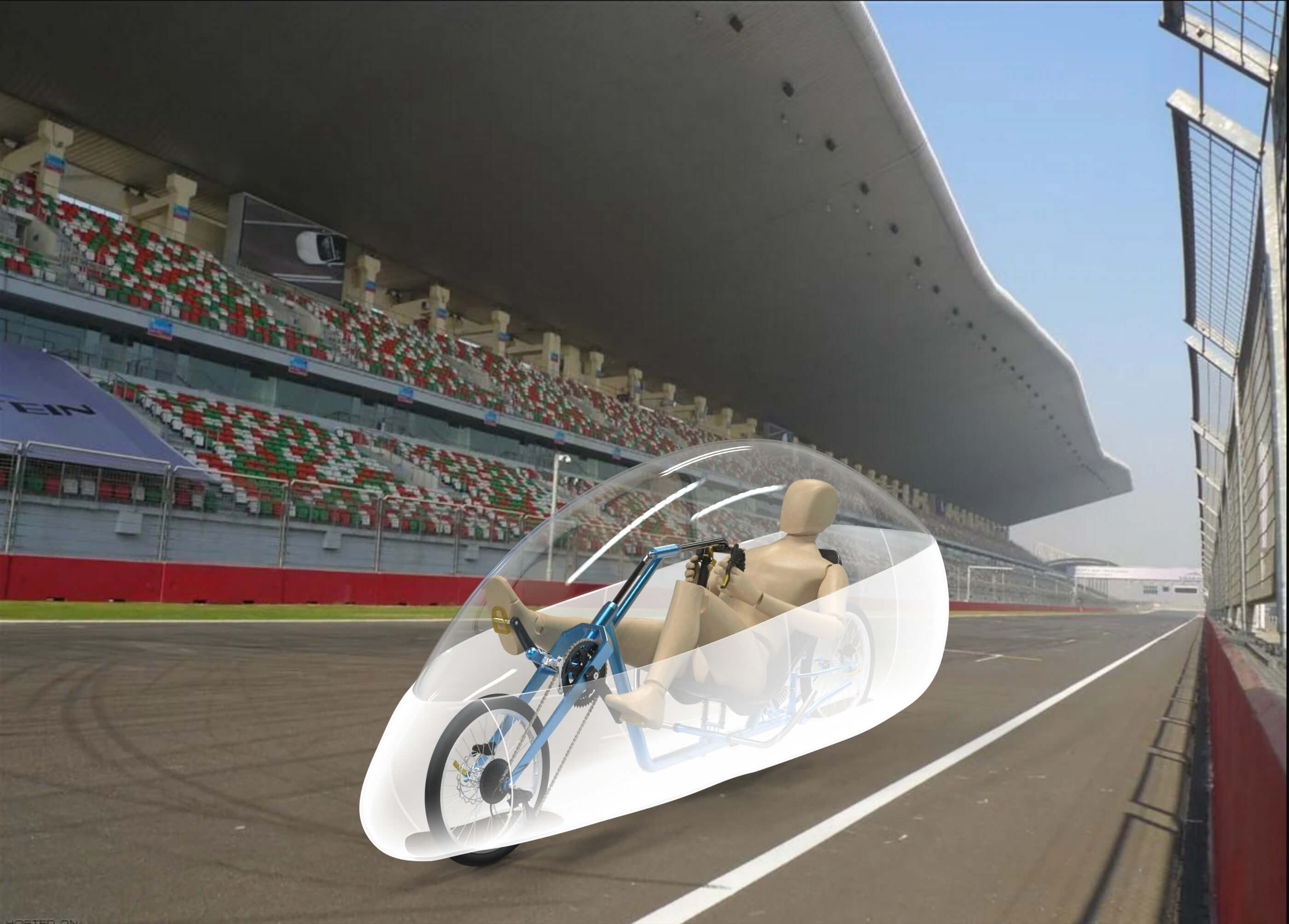 T-Bike Velocar 4K 3D Model by Pictorer