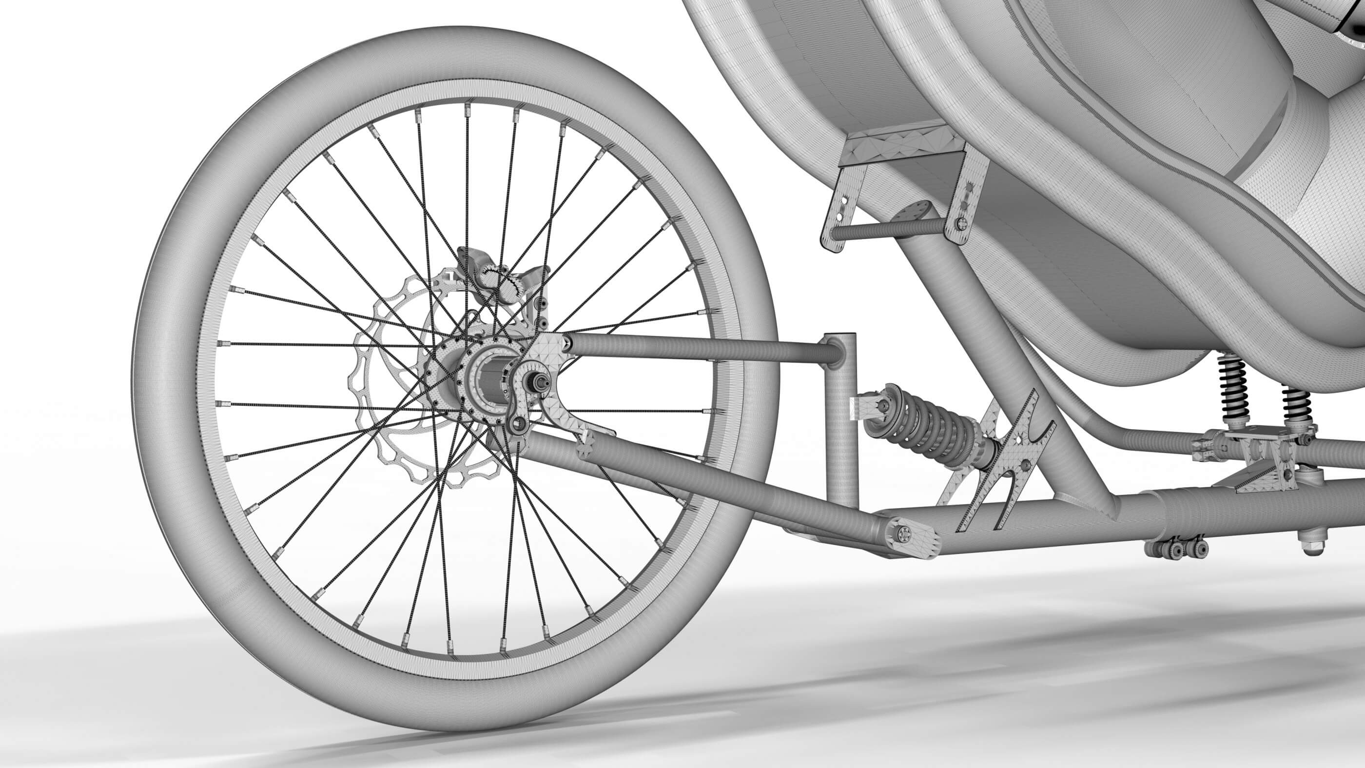 T-Bike Velocar 4K 3D Model by Pictorer