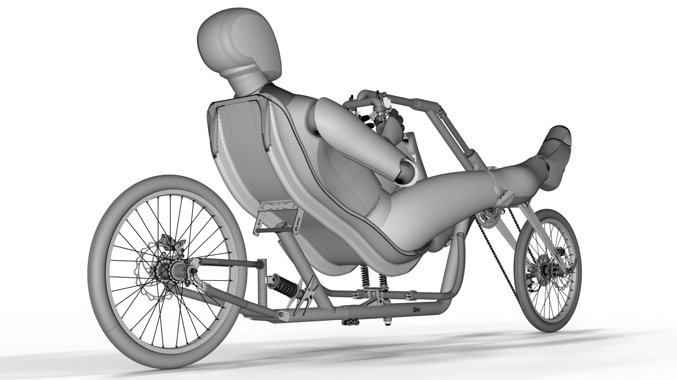 T-Bike Velocar 4K 3D Model by Pictorer