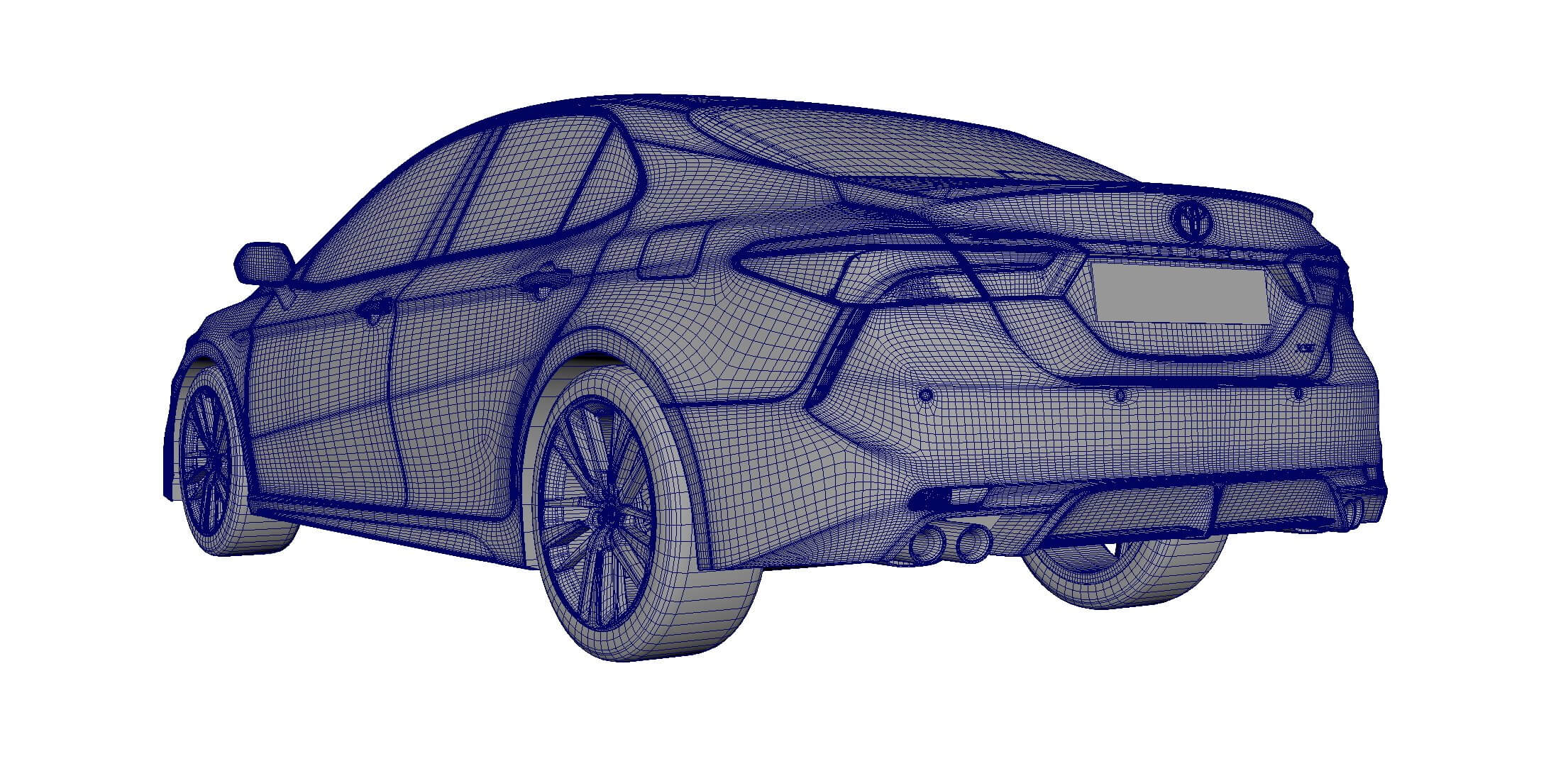 Toyota Camry - 3D Model by Pictorer