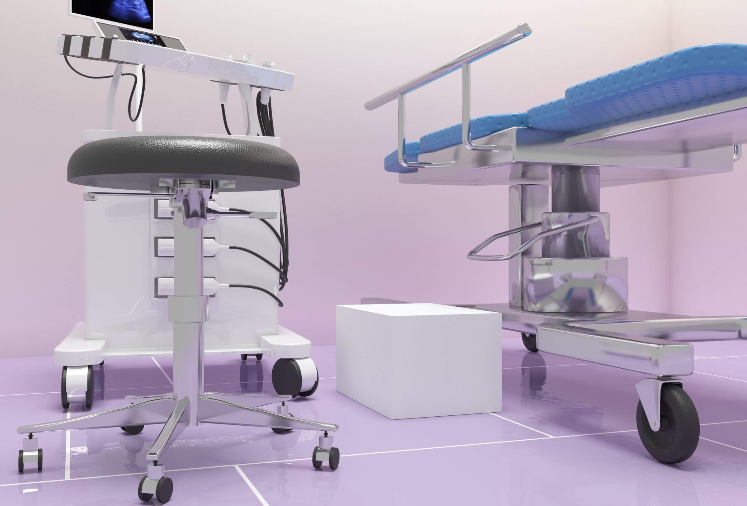 Ultrasound Room 3 - 4K 3D Model by Pictorer