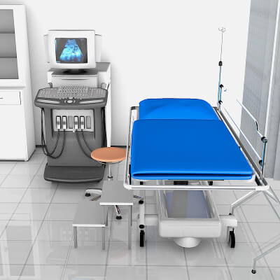 Ultrasound Room - 3D Model by Pictorer