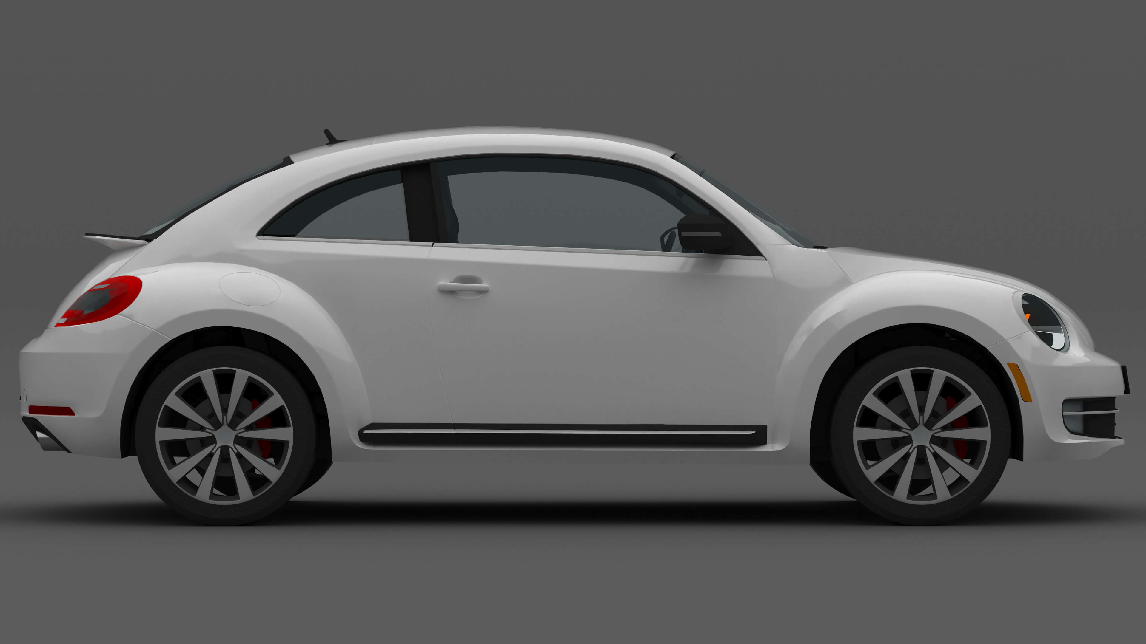 Volkswagen Beetle - 3D Model by Pictorer