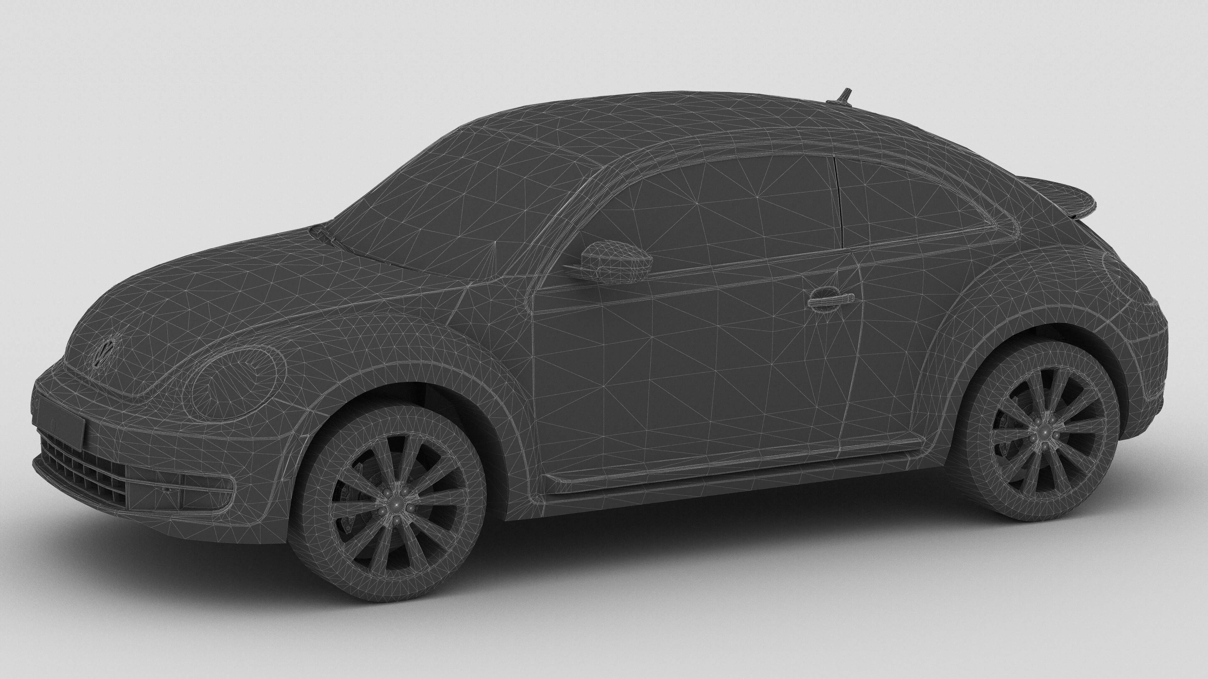 Volkswagen Beetle - 3D Model by Pictorer