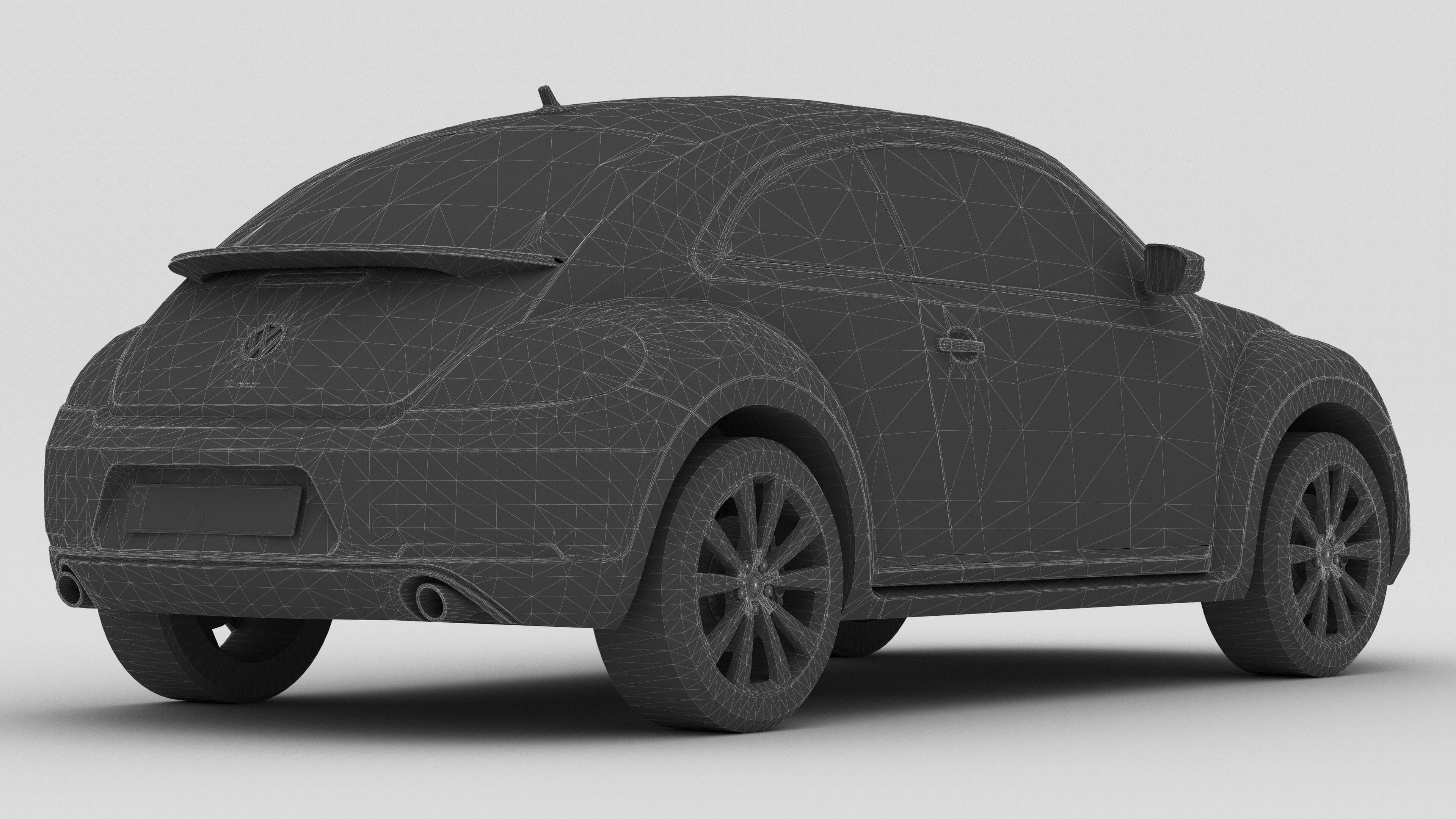 Volkswagen Beetle 8K - 3D Model by Pictorer