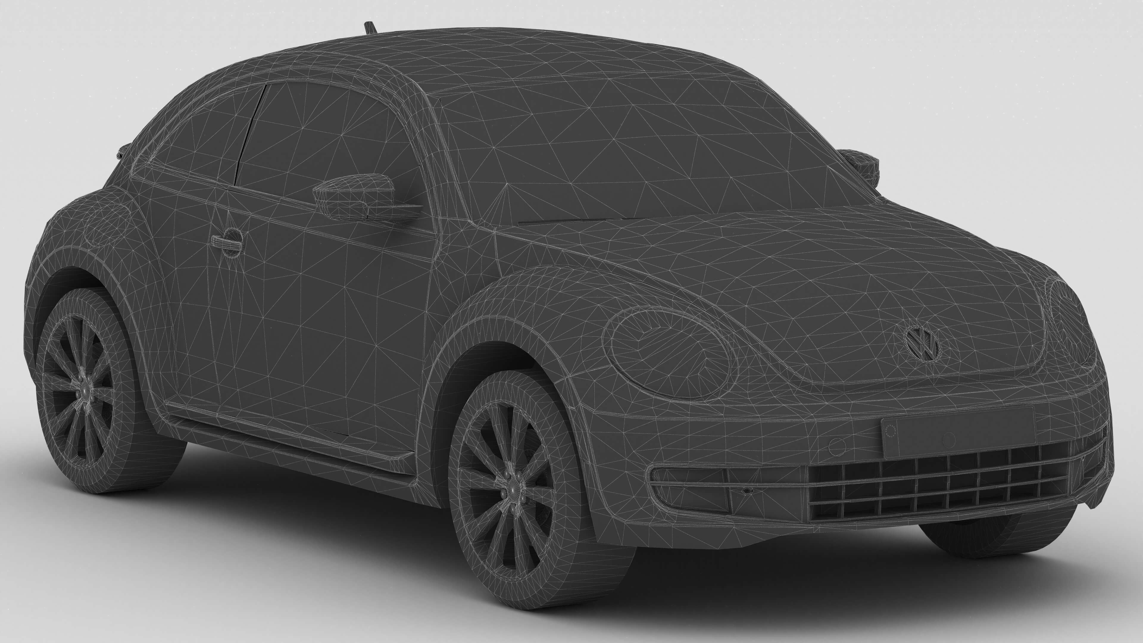 Volkswagen Beetle - 3D Model by Pictorer