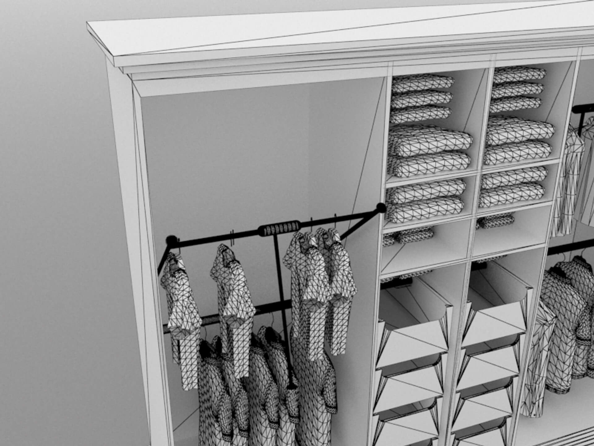 Full Wardrobe - 3D Model by Pictorer