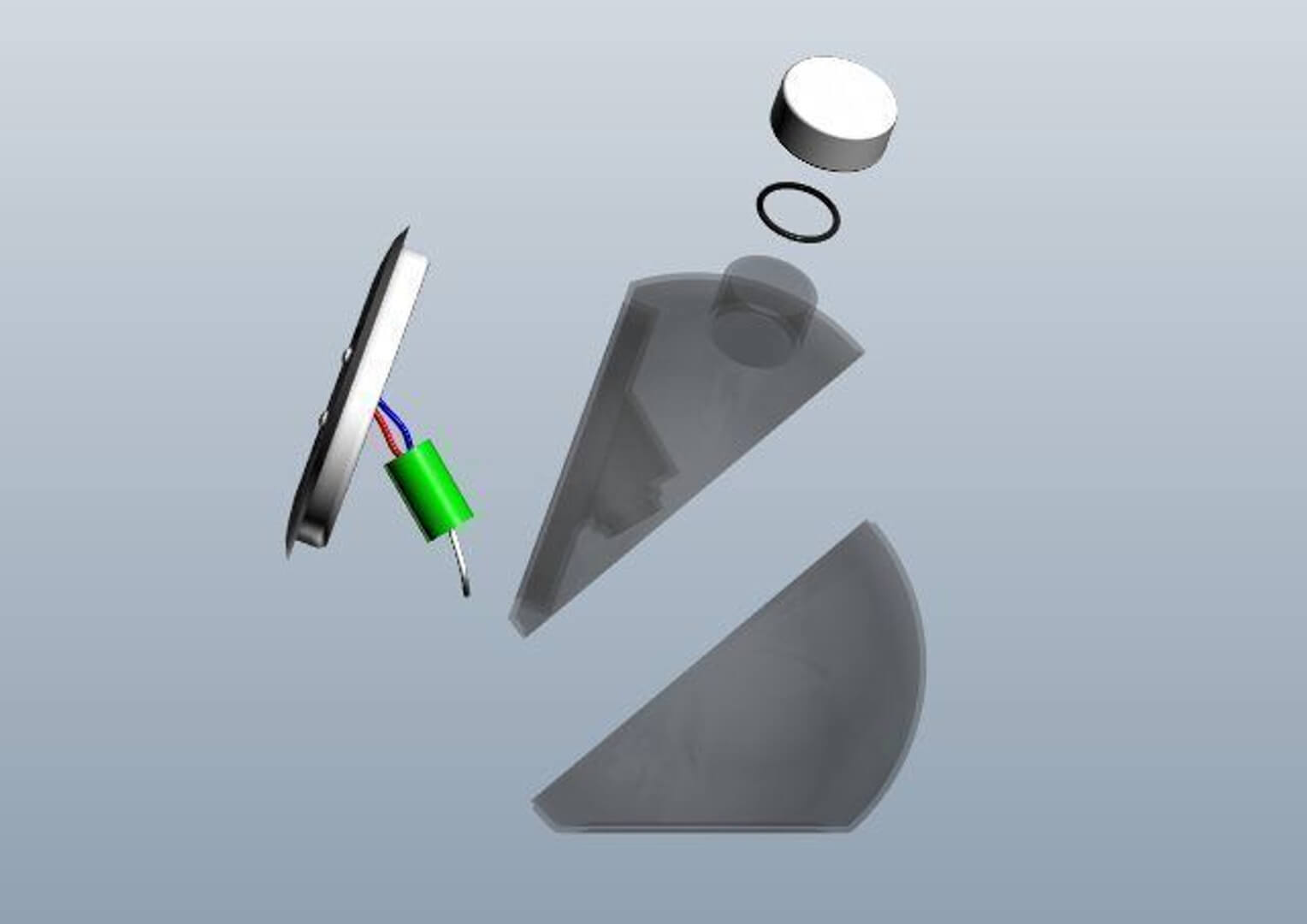 Water Powered Clock - 3D Model by Pictorer