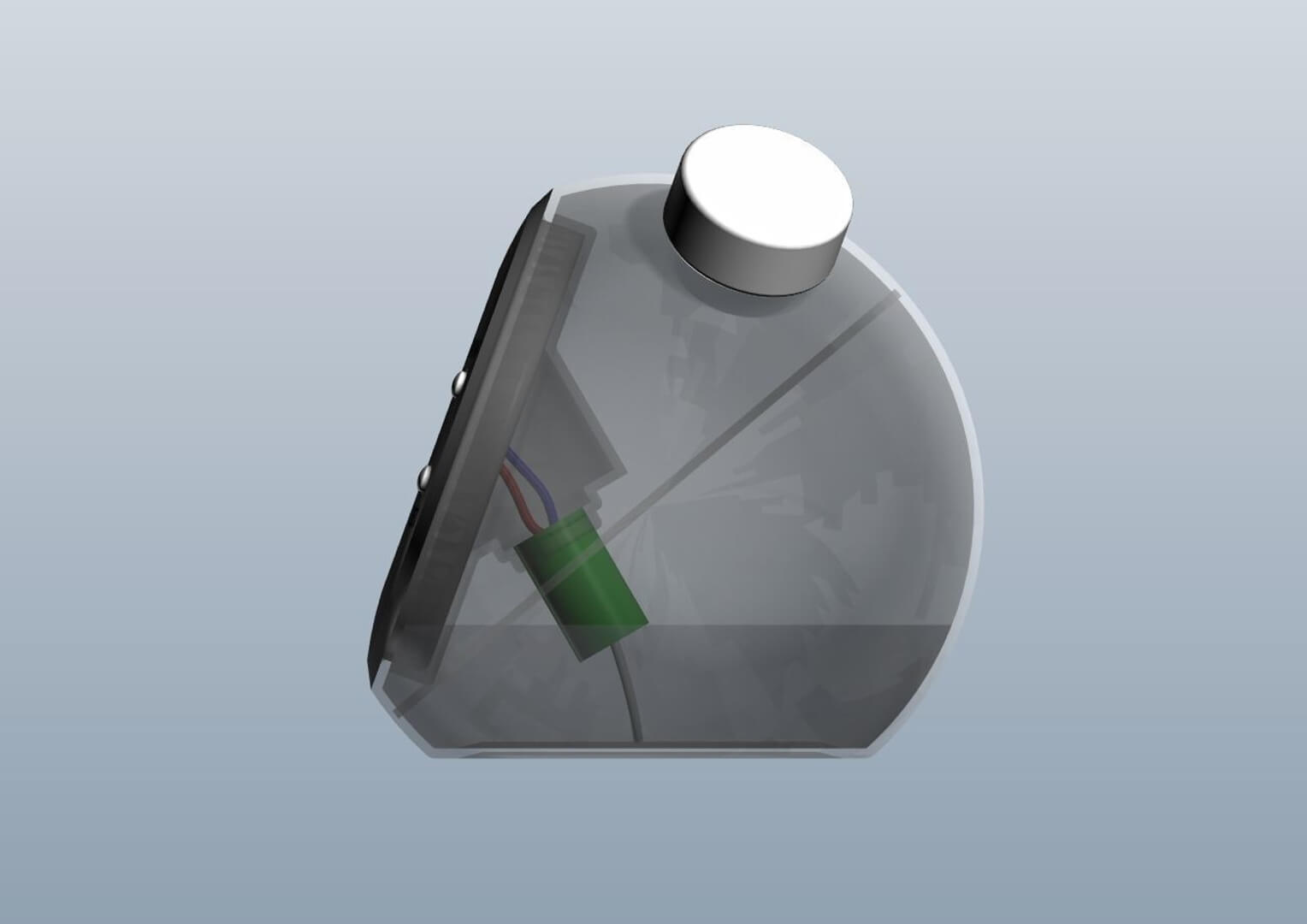 Water Powered Clock - 3D Model by Pictorer