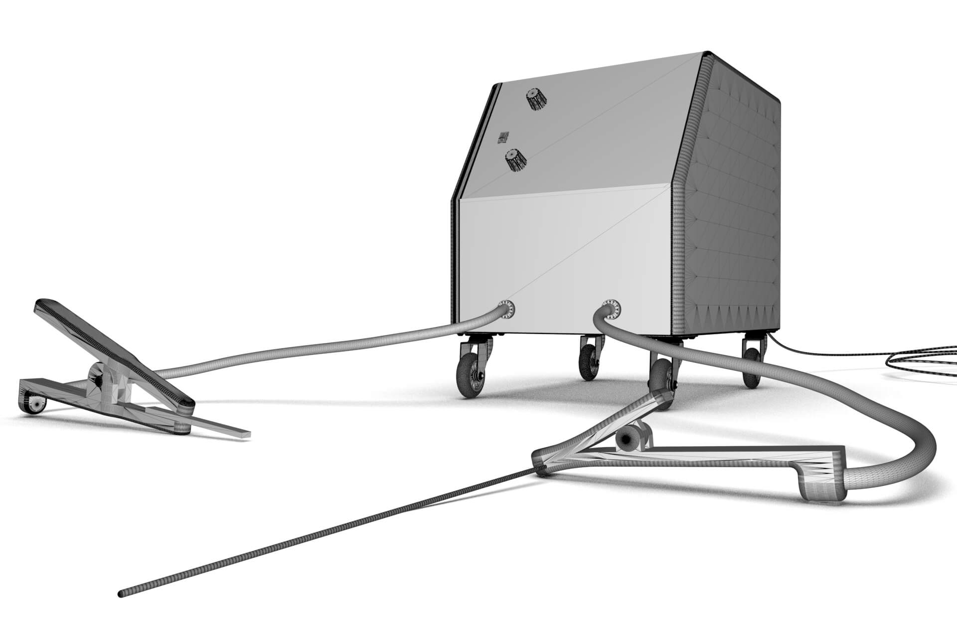 Welding Machine - 3D Model by Pictorer