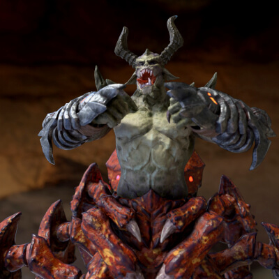 Monster Spider - 3D Model by pig_ruy