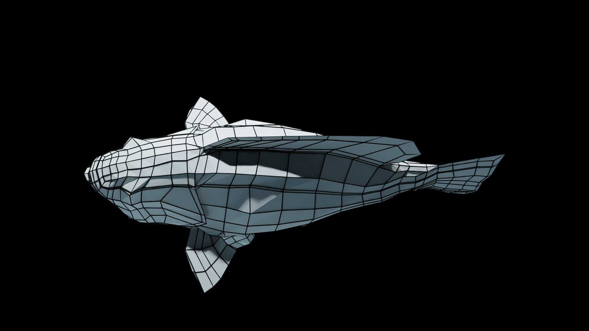 Animated Largemouth Bass - 3D Model by Pig Scales Studio