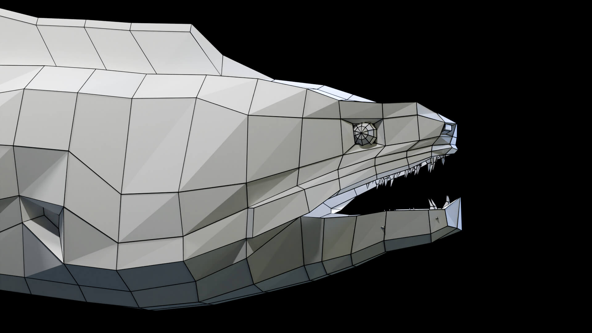 Animated Moray Eel - 3D Model by Pig Scales Studio