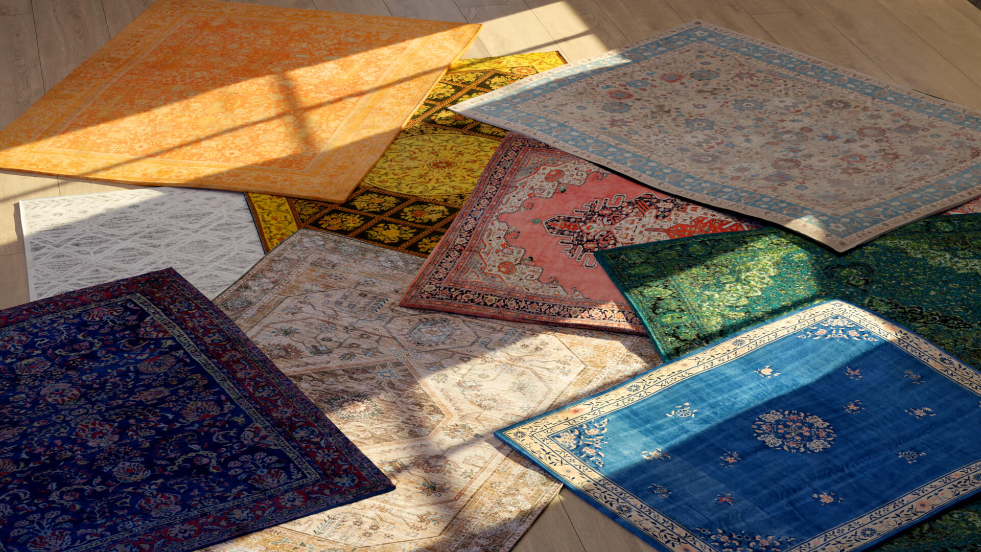 Antique Rugs - 3D Model by Pig Scales Studio