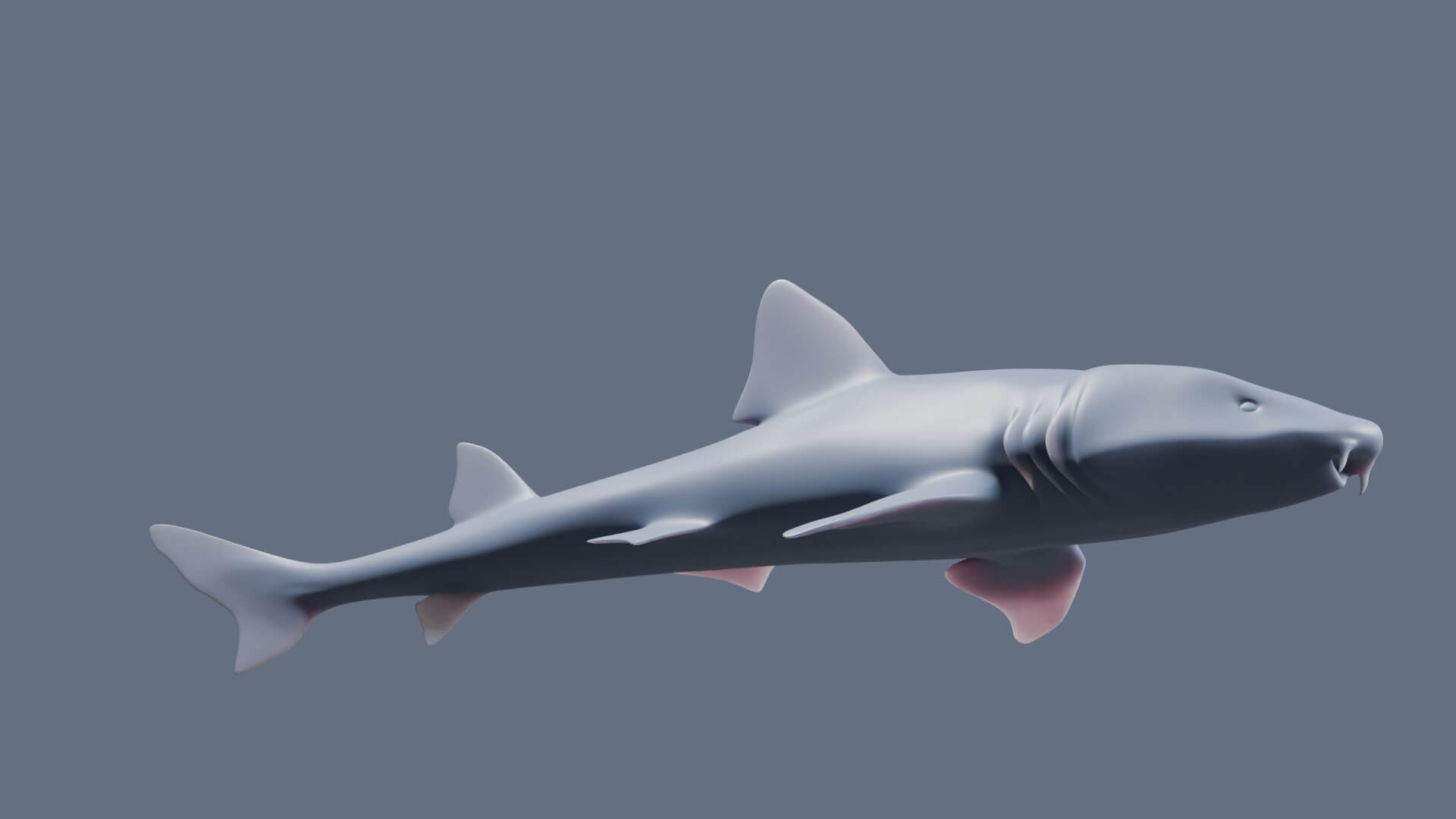 Bamboo Shark Figurine - 3D Model by Pig Scales Studio